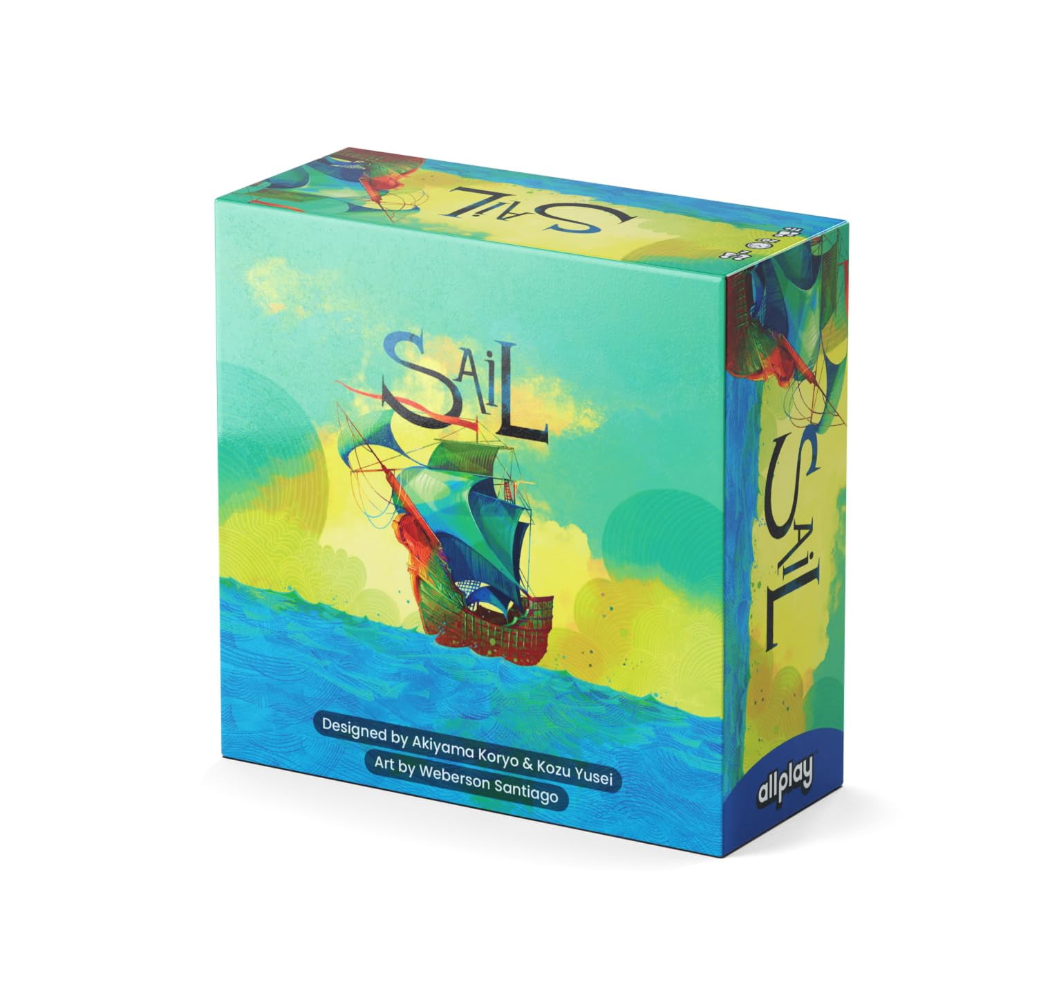 Sail Board Game - IFF17 Co-op Trick Taking Game - 2 Players - 20 Minute ...