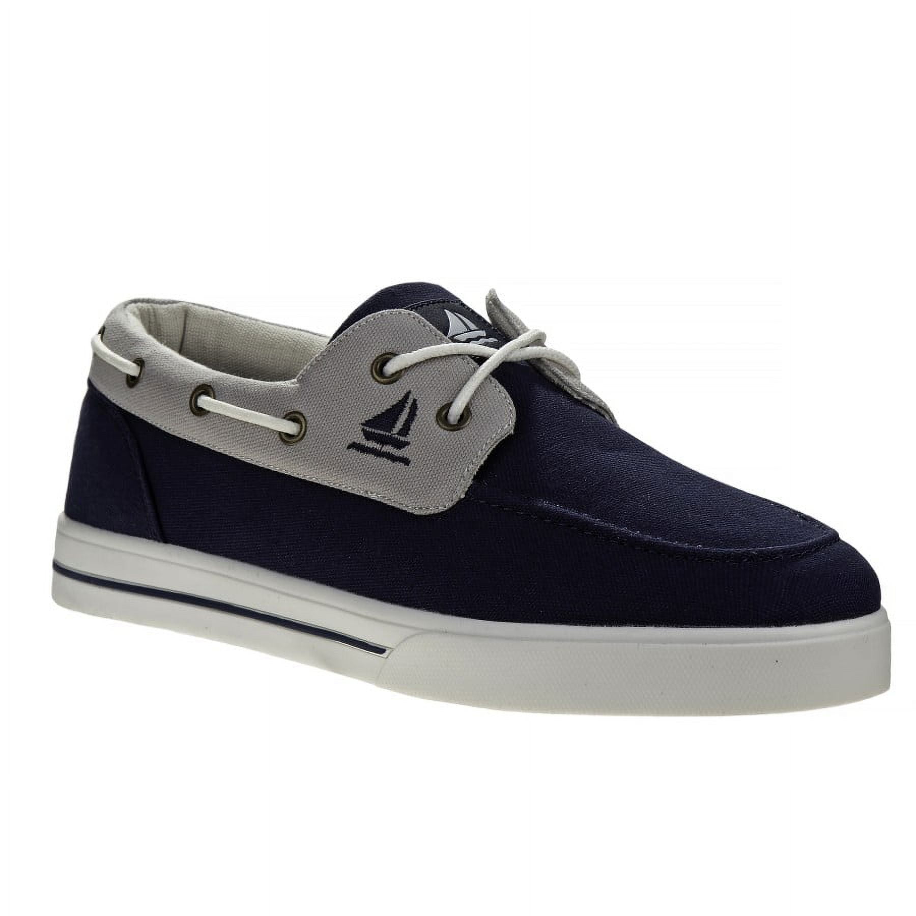 Sail Men's Canvas Boat Shoes - Navy , 13 - Walmart.com