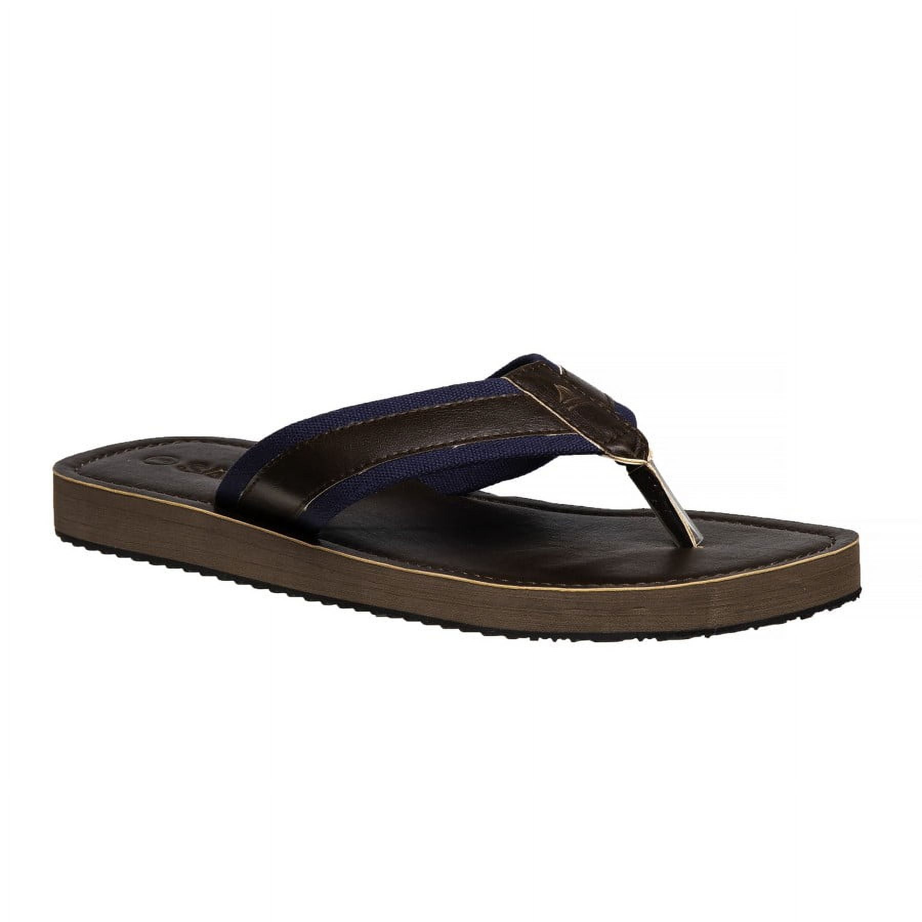 Sail Men's Thong Sandals - Brown , 8 - Walmart.com