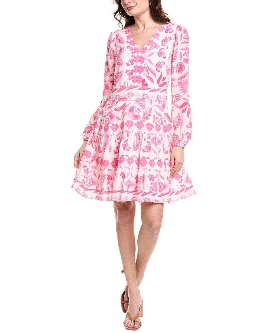 Sail to Sable womens Tiered mini Dress, XXL, Pink - Walmart.com