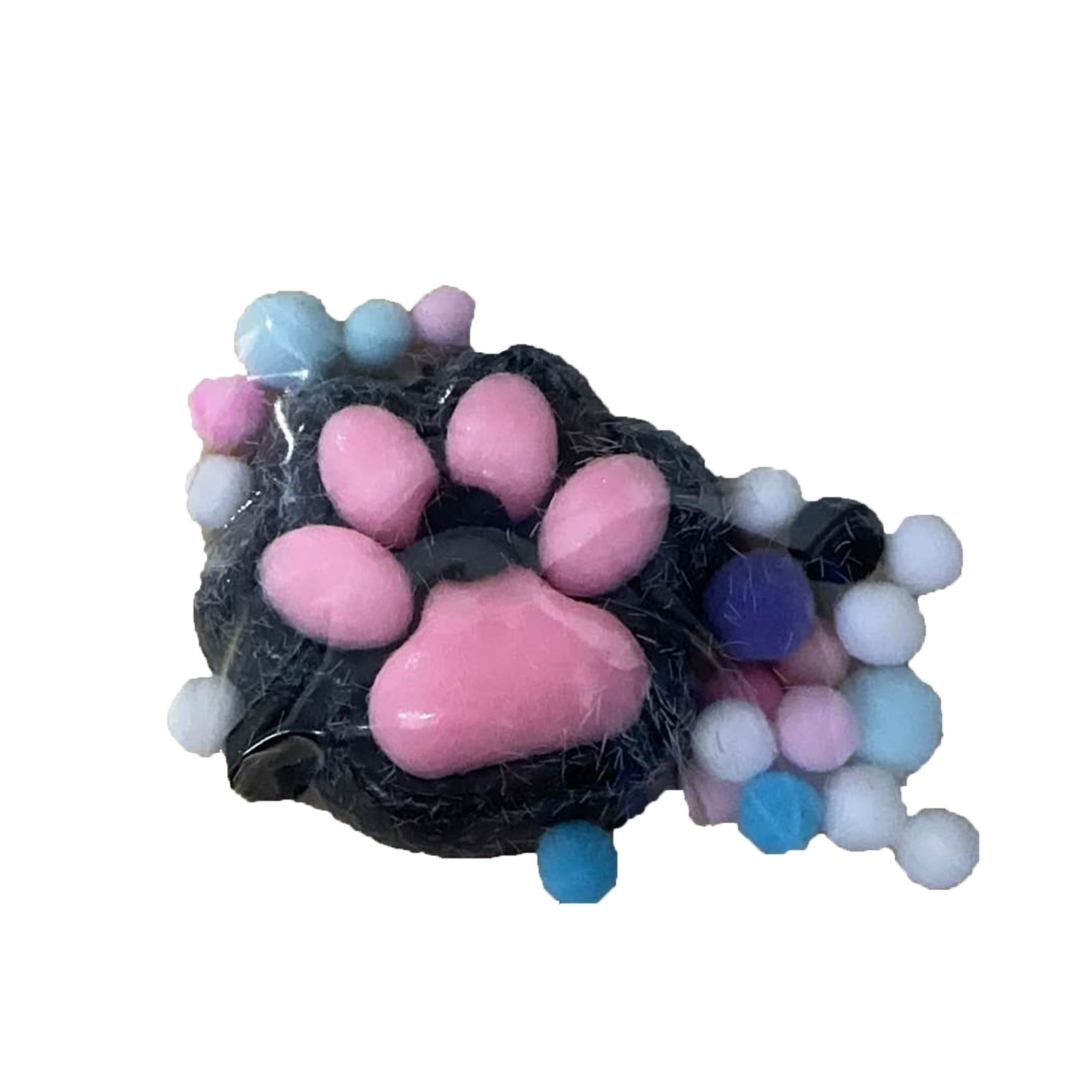 Sailboat Cat Paw Squishy Taba Squishy Cat Sensory Toys Black Squishy ...