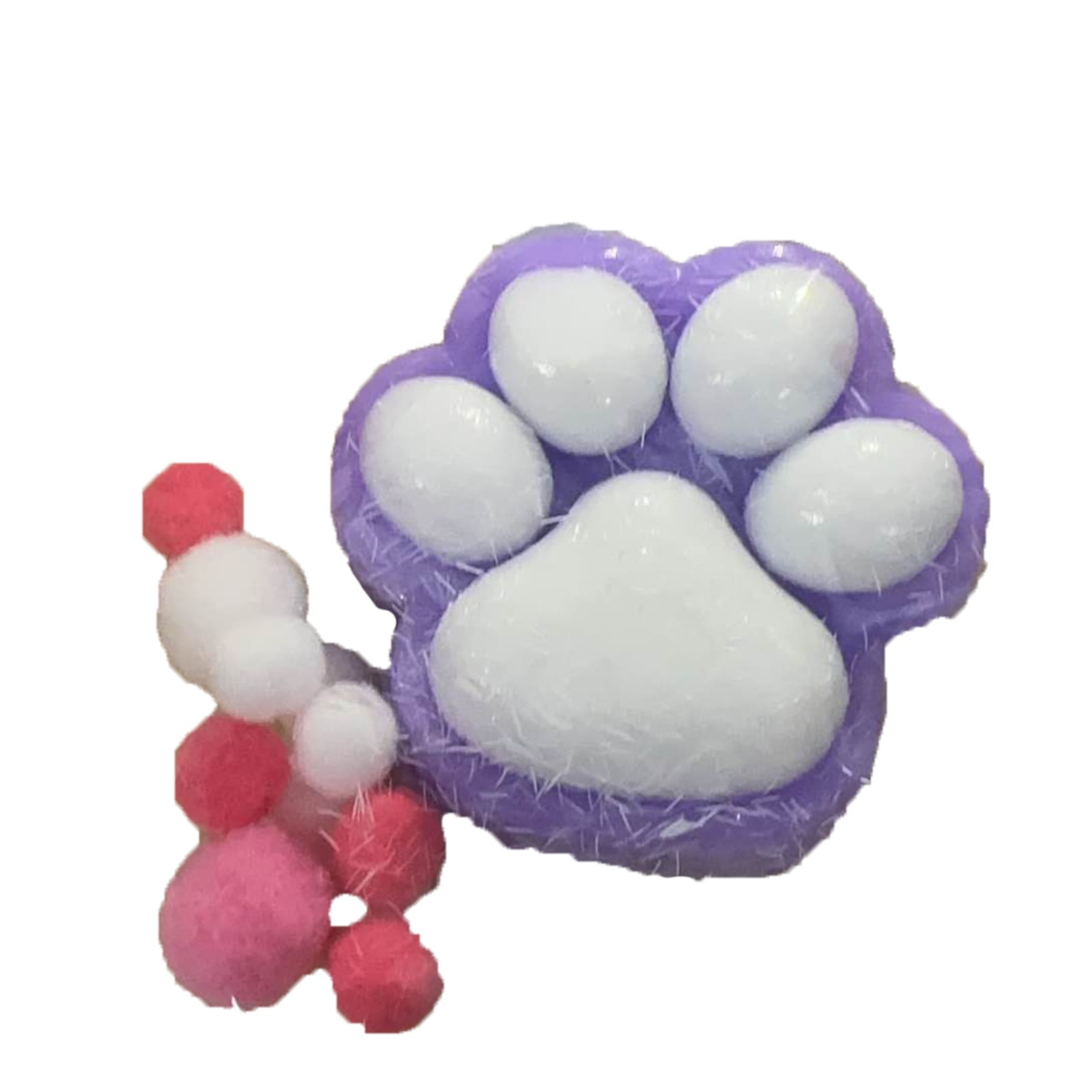 Sailboat Cat Paw Squishy Taba Squishy Cat Sensory Toys Purple Squishy ...