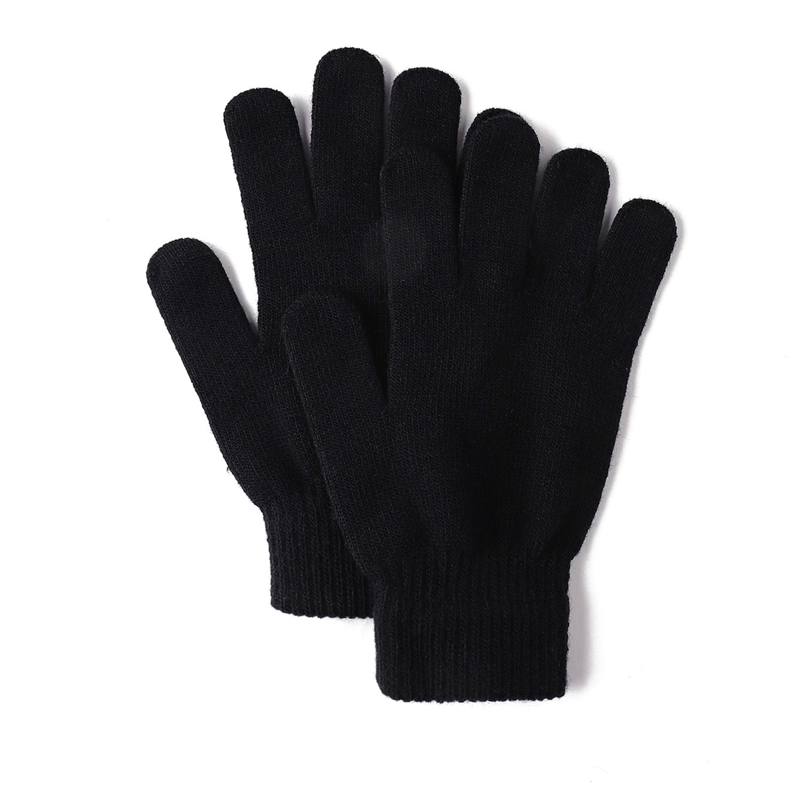 Winter Knitted Magic Gloves Stretchy Full Fingers Gloves for Men, Women ...