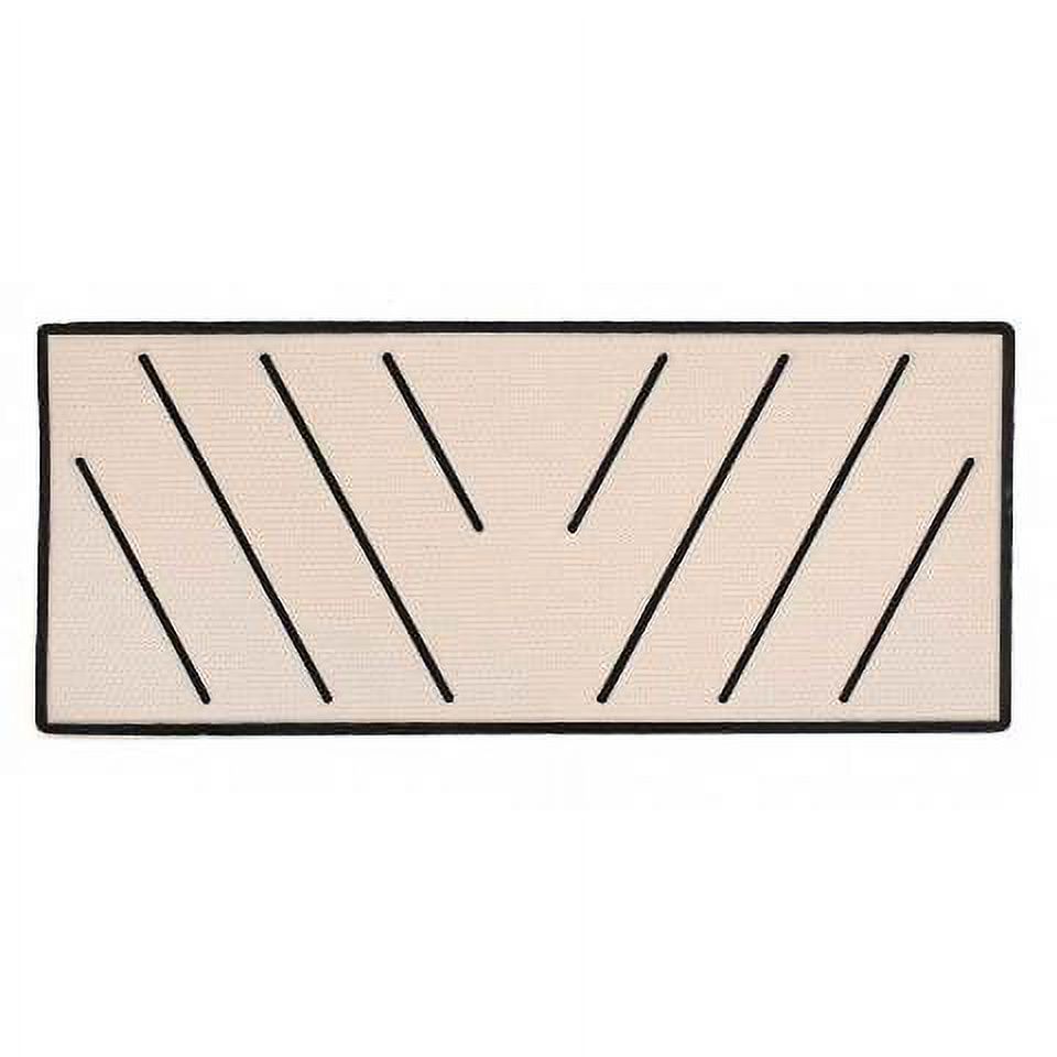 Sailfish Boat Helm Footrest Pad 51-7536 | 245 DC Mica Black 18 1/4 Inch ...