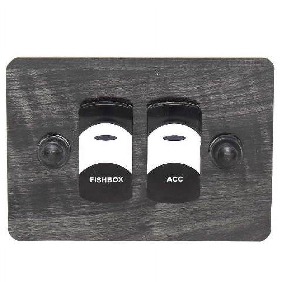 Sailfish Boat Rocker Switch Panel SEM-600-01 | 5 x 3 1/2 Inch Gray ...