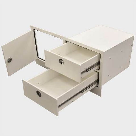 Sailfish Boat Two Drawer Unit w/ Tilt Out Door | 39 1/4 x 20 3/4 Inch ...