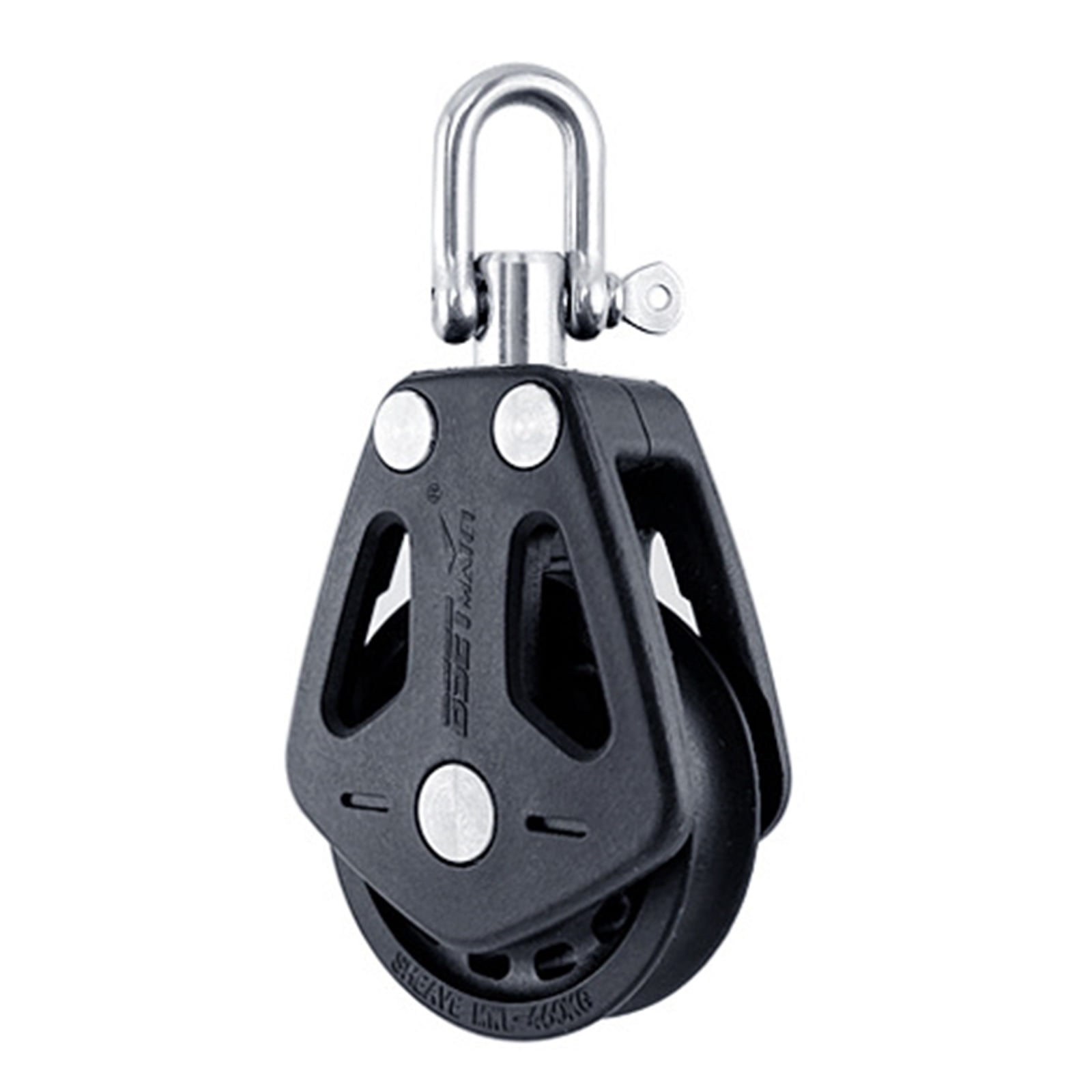 Sailing Boat Kayak Block High Load Single Wheel Wire Rope Pulley Roller ...
