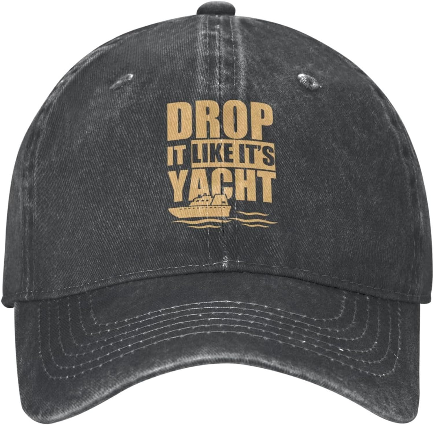 Sailing Cruising Gift Baseball Cap Drops It Like Its Yacht Tennis Caps ...