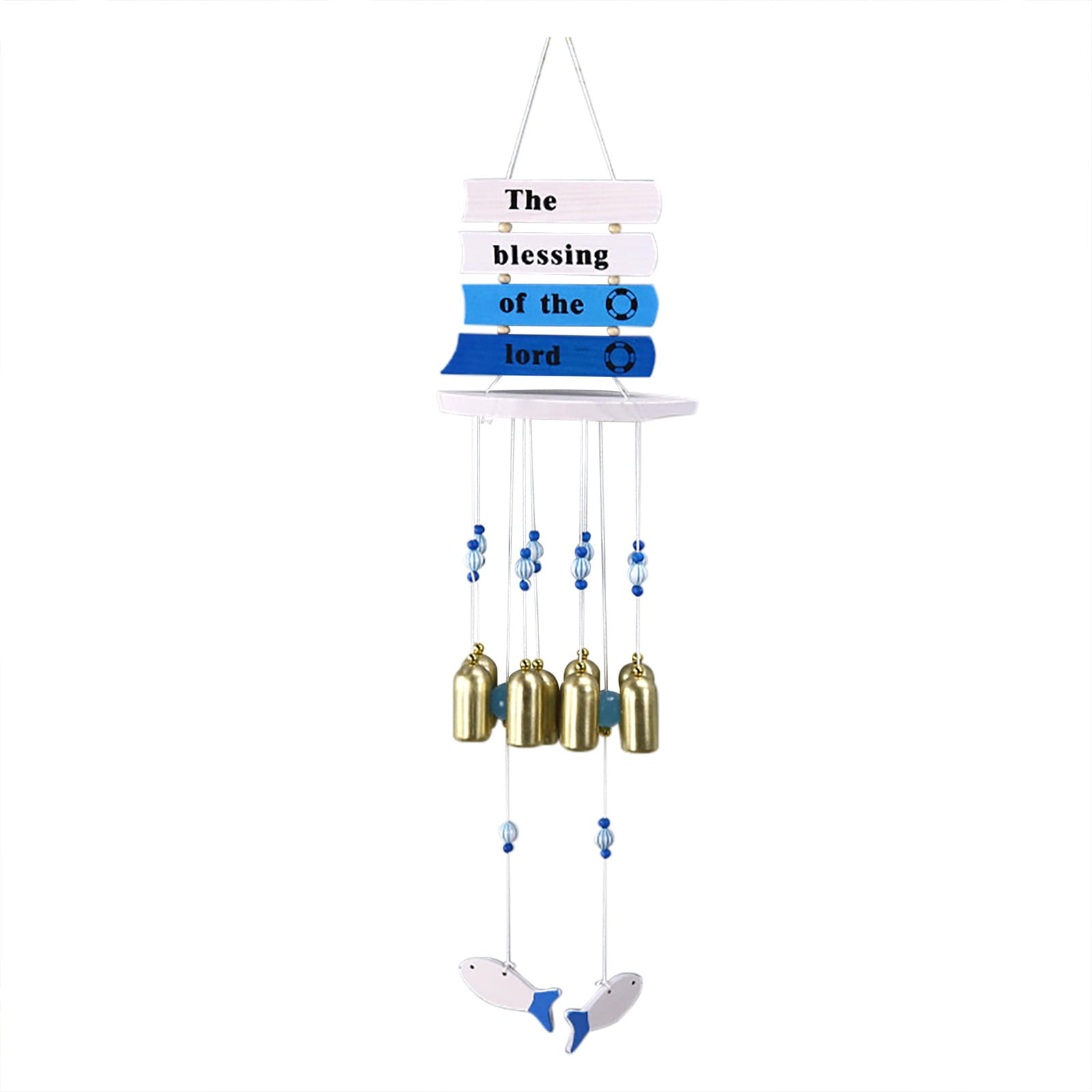 Sailing Series Wind Chimes Ornaments Birthday Gift Wood Multi Bell Wind ...