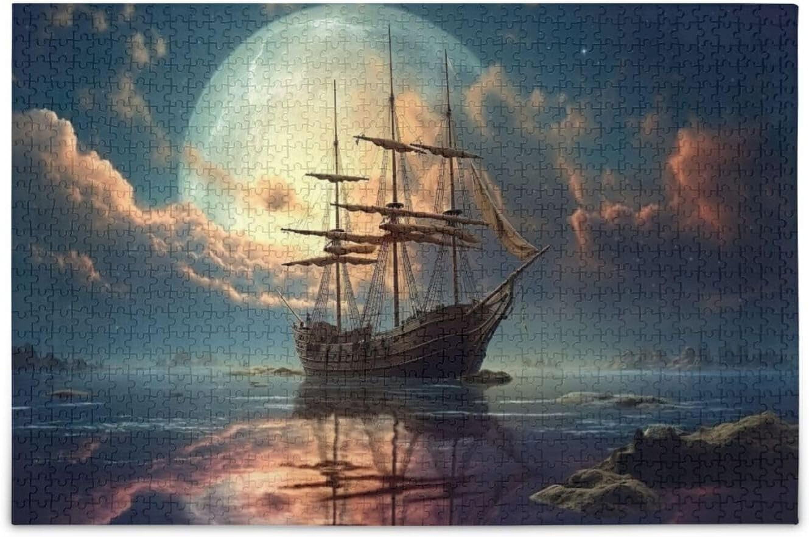 Sailing Ship Jigsaw Puzzles 500 PiecesPuzzles for Adults Family Game ...