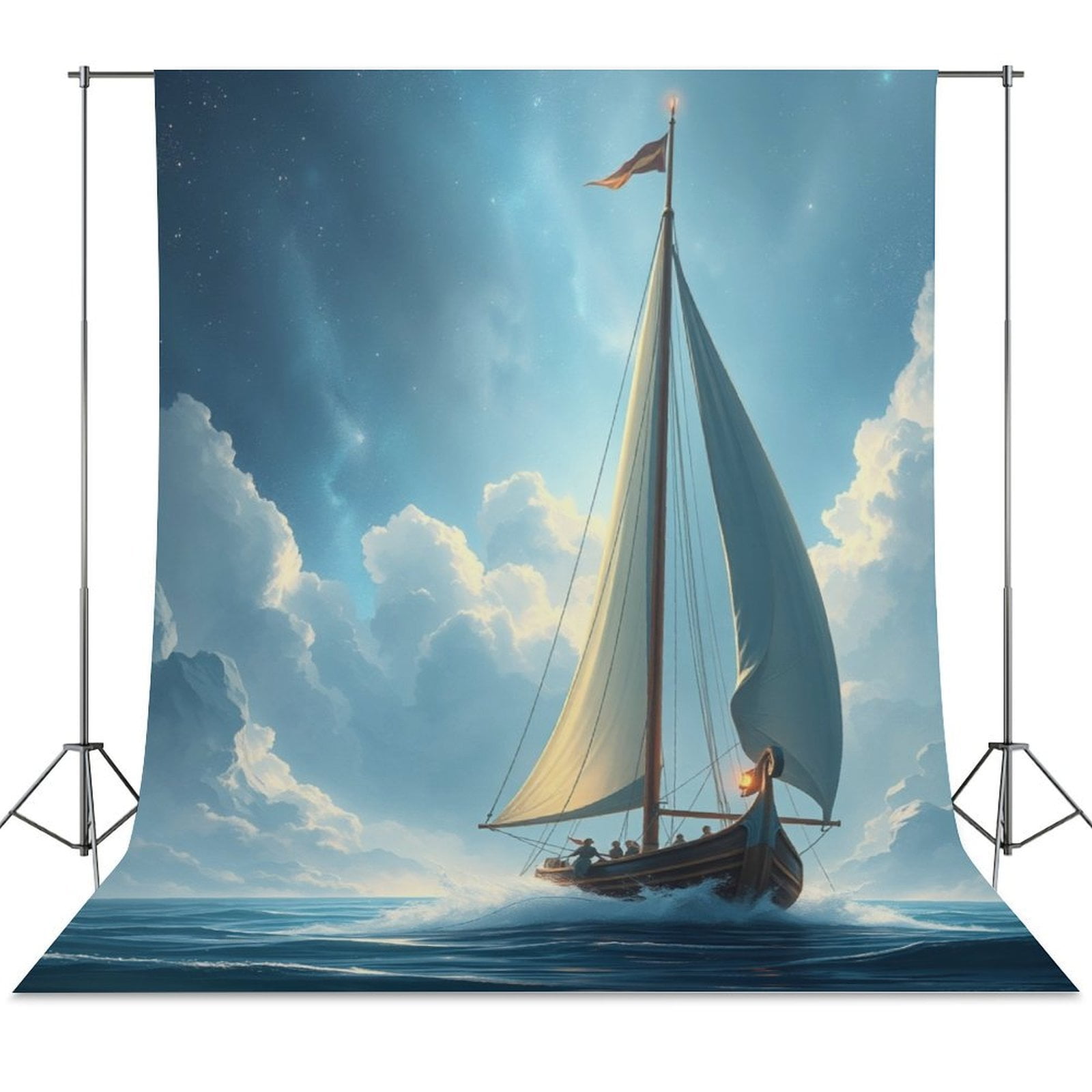 Sailing Ships Party Backdrop Birthday Decoration Backgrounds for ...