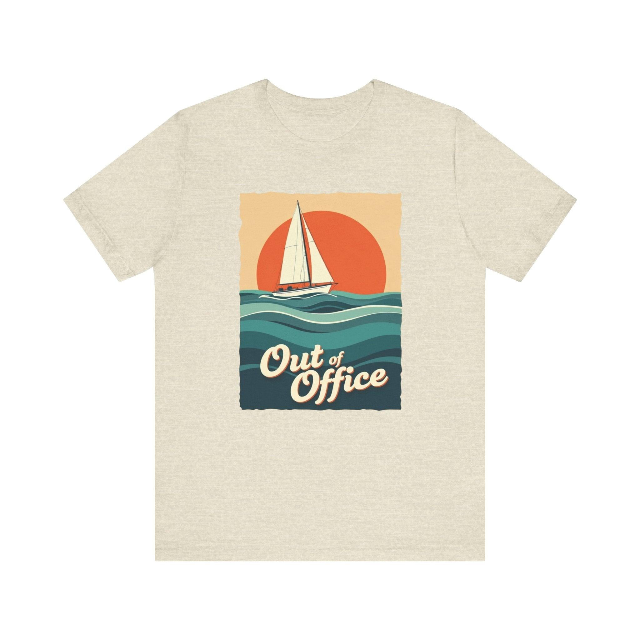 Sailing Tee - Out of Office Design for Summer Fun - Walmart.com