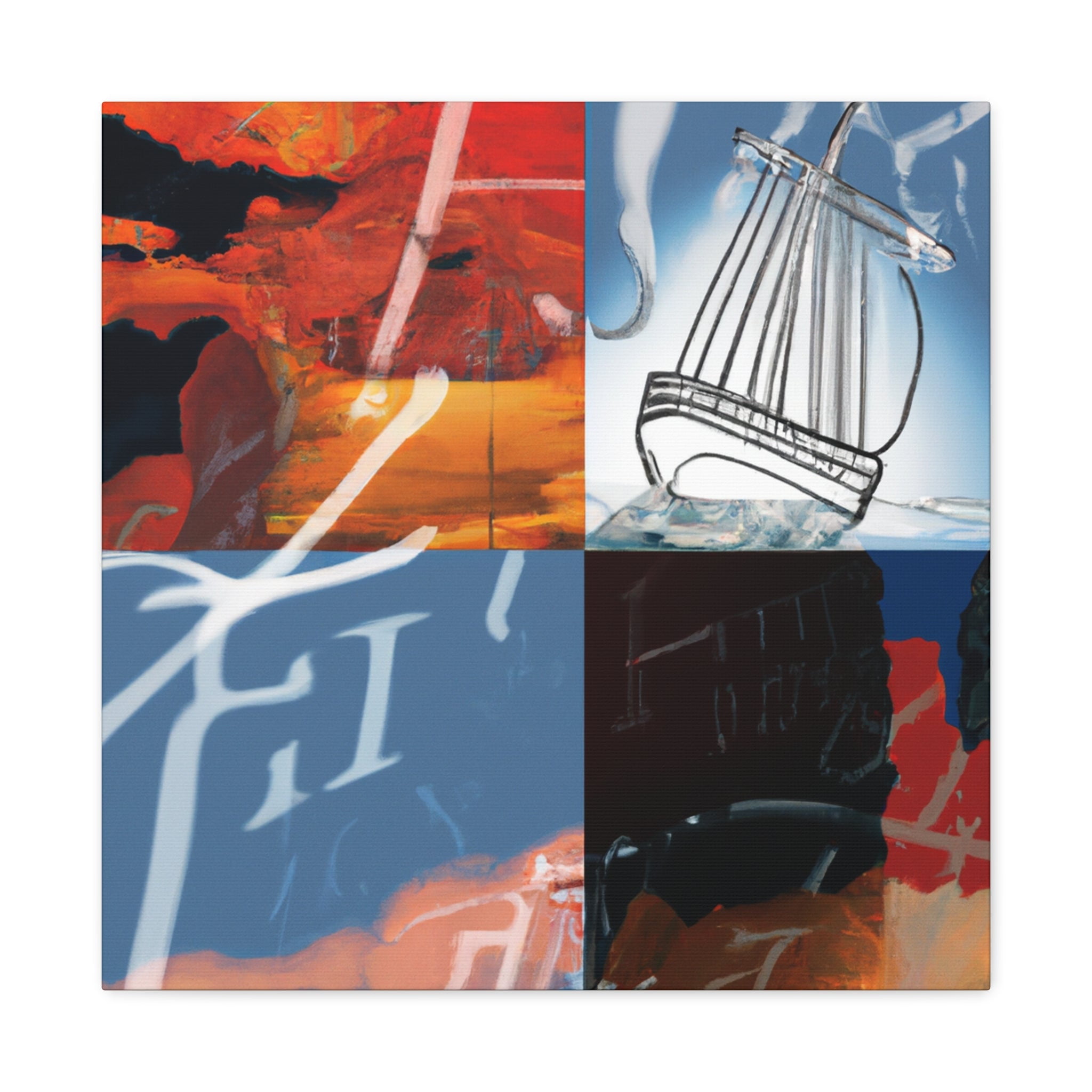 "Sailing the Nautical Chart" - Canvas - Walmart.com
