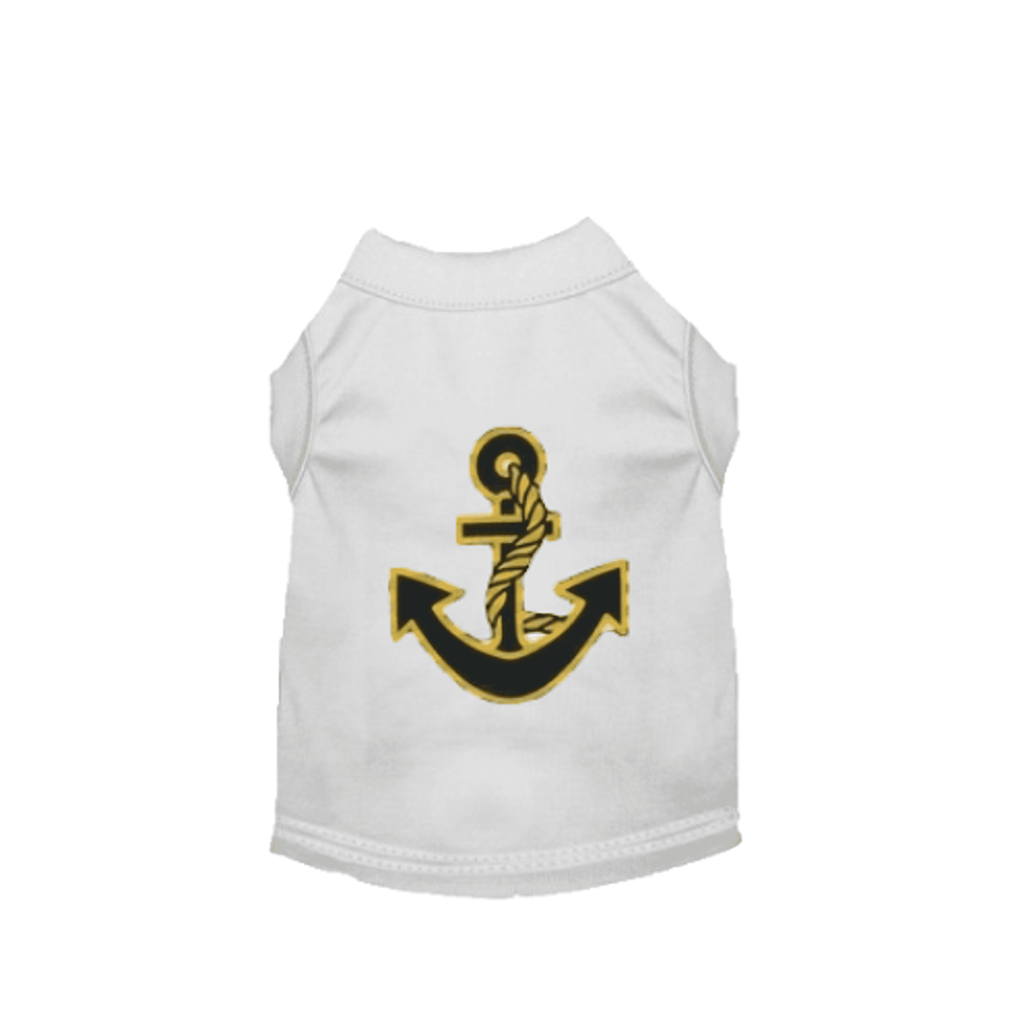 Sailor Boy Dog Tank Large WHITE - Walmart.com