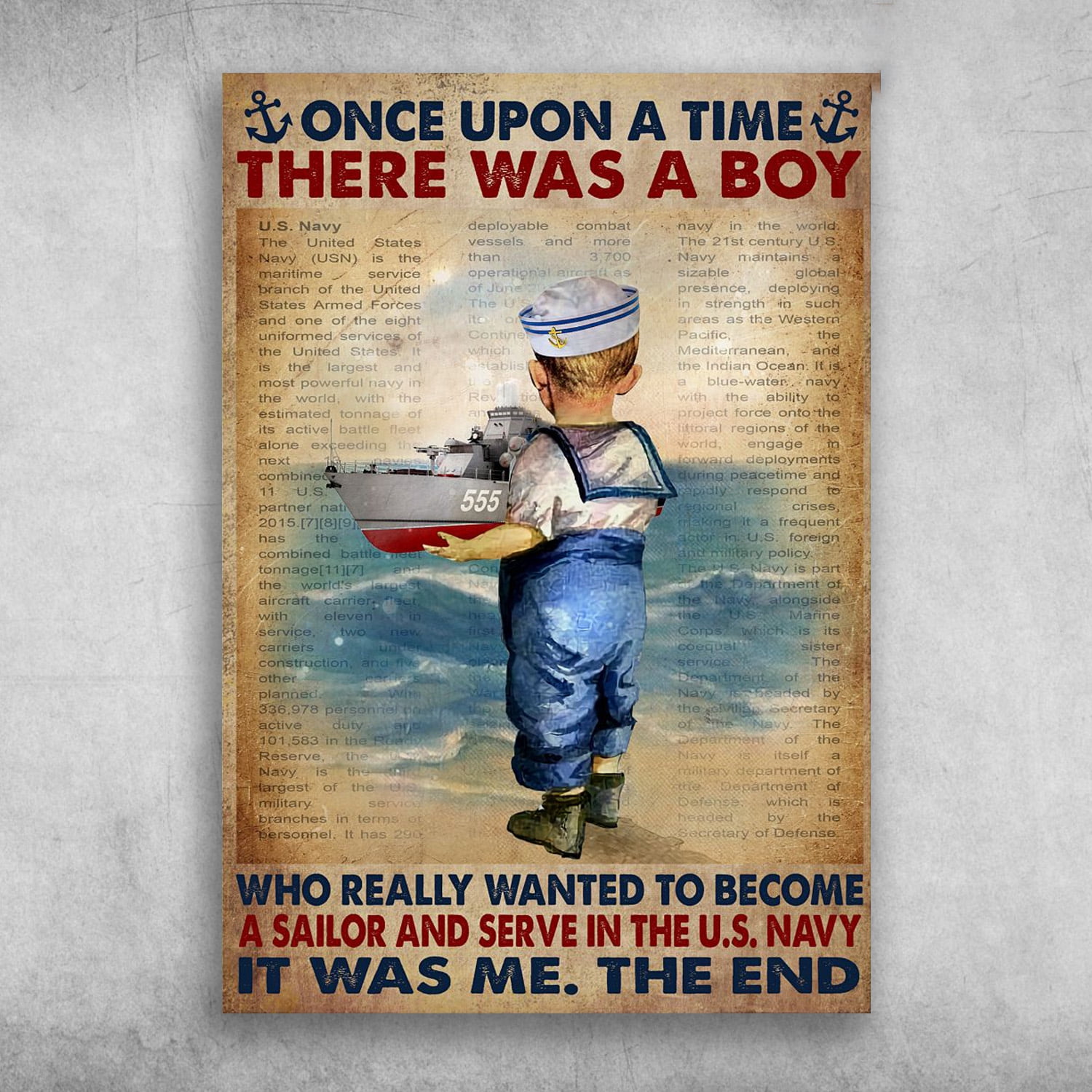 Sailor Boy - Once Upon A Time, There Was A Boy, Who Really Wanted To ...