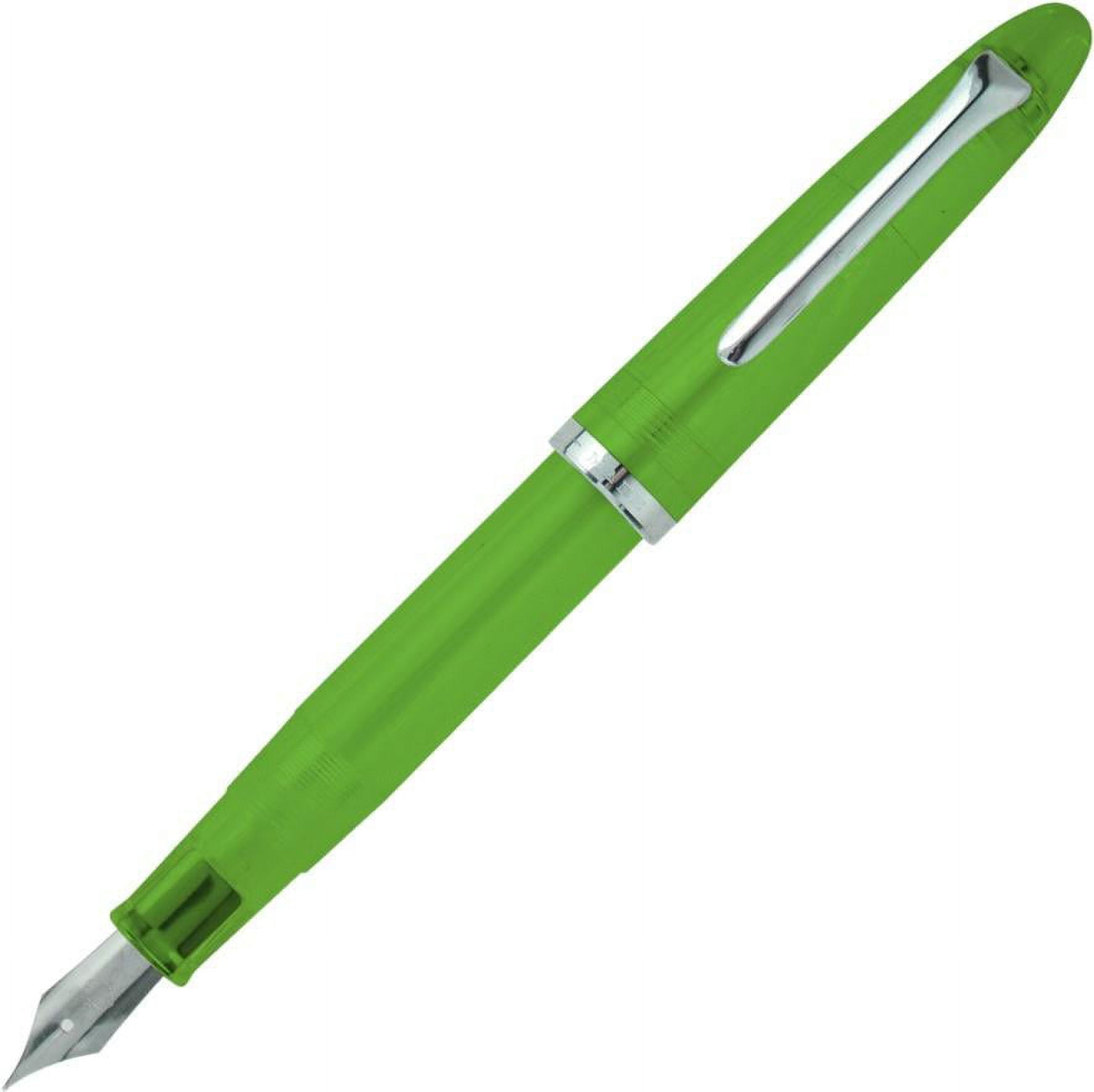 Sailor Compass 1911 Compass Transparent Olive Steel Fountain Pen ...