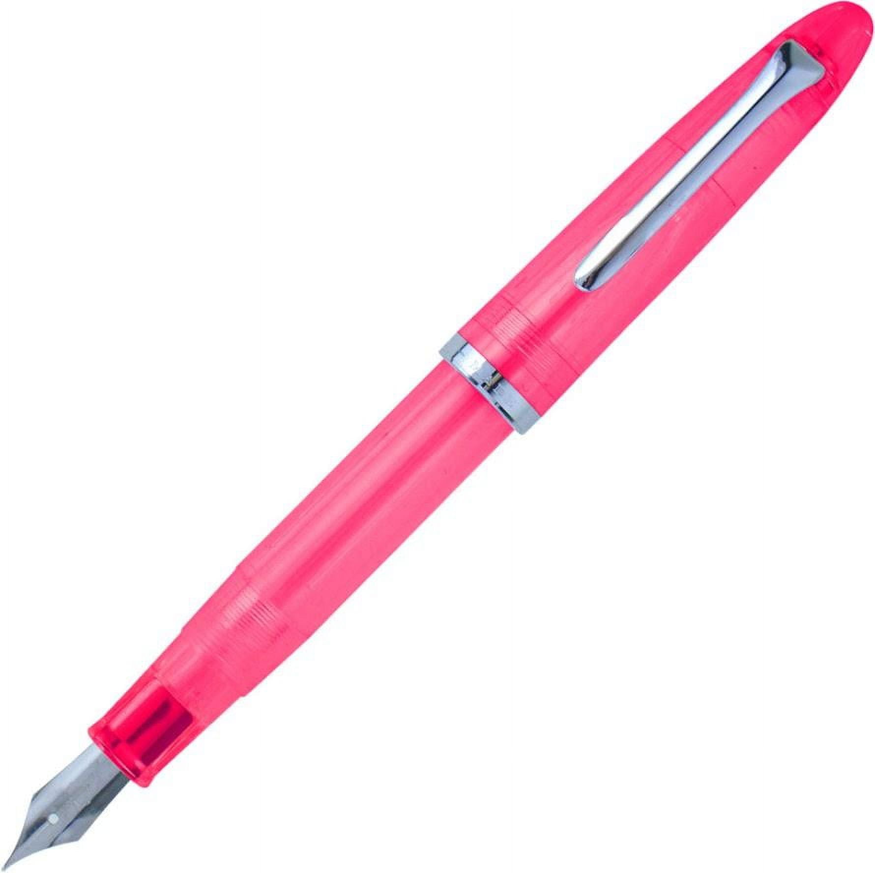 Sailor Compass 1911 Compass Transparent Pink Steel Fountain Pen ...