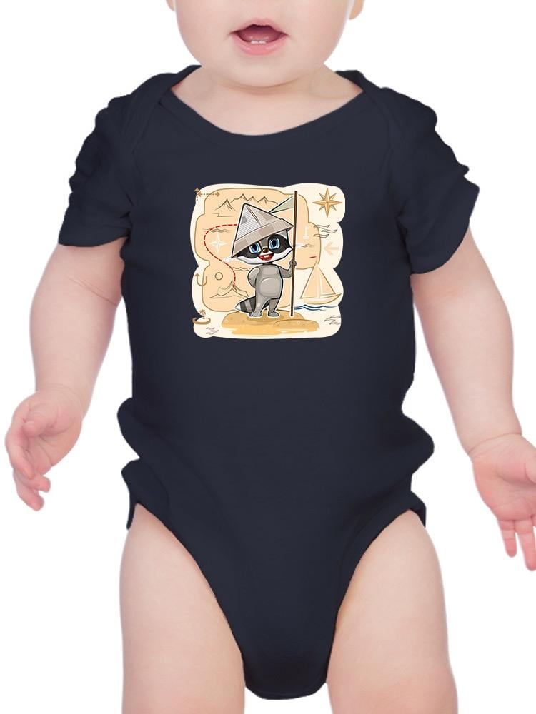 Sailor Explorer Racoon Cute Bodysuit Infant -Image by Shutterstock, 6 ...