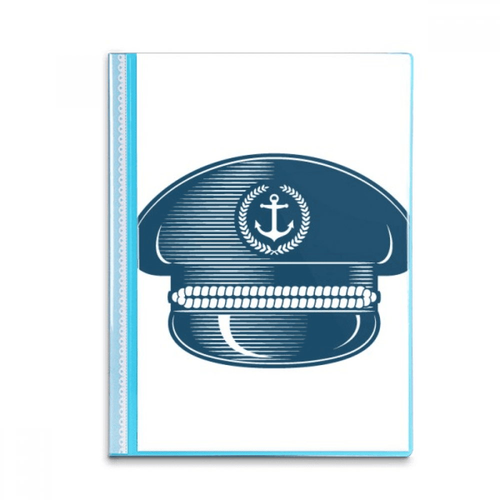 Sailor Hat Navigation Military Ocean Book Sheet Protectors Portfolio ...