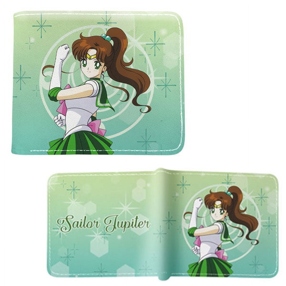 Sailor Jupiter Style A - Sailor Moon 4x5" Bi-Fold Wallet - Walmart.com