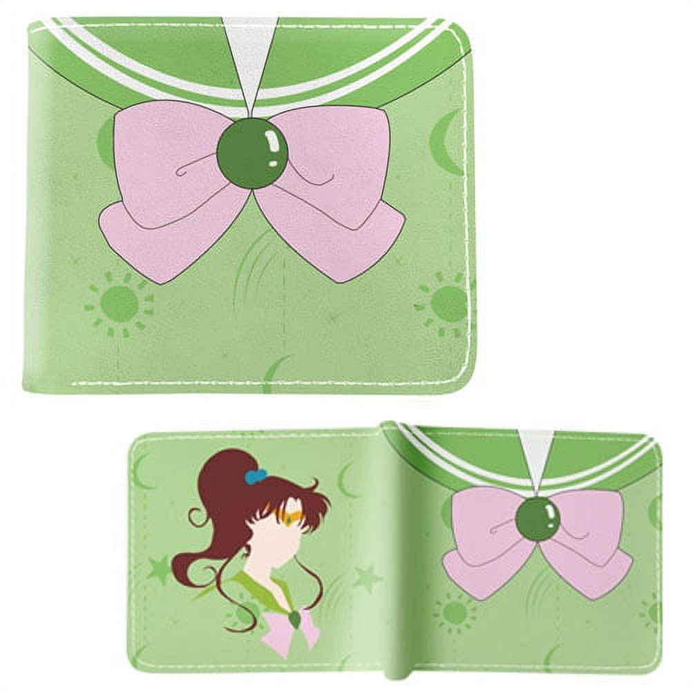 Sailor Jupiter Uniform - Sailor Moon 4x5" Bi-Fold Wallet - Walmart.com