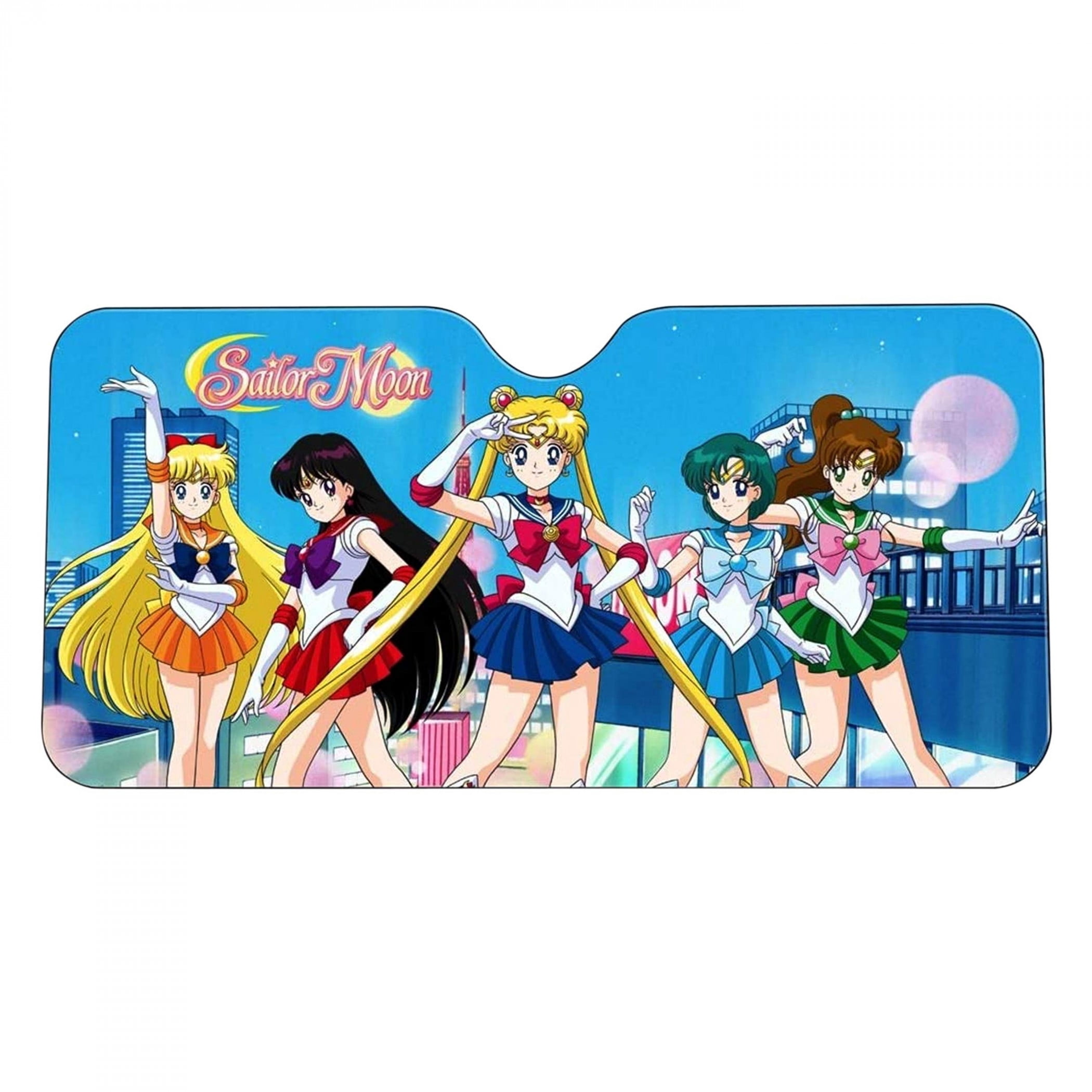 Sailor Moon 880449 City Lights Car Sun Shade - Walmart.com