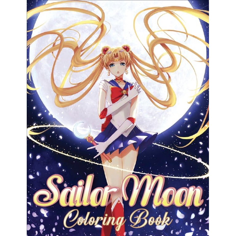 sailor moon serena coloring pages