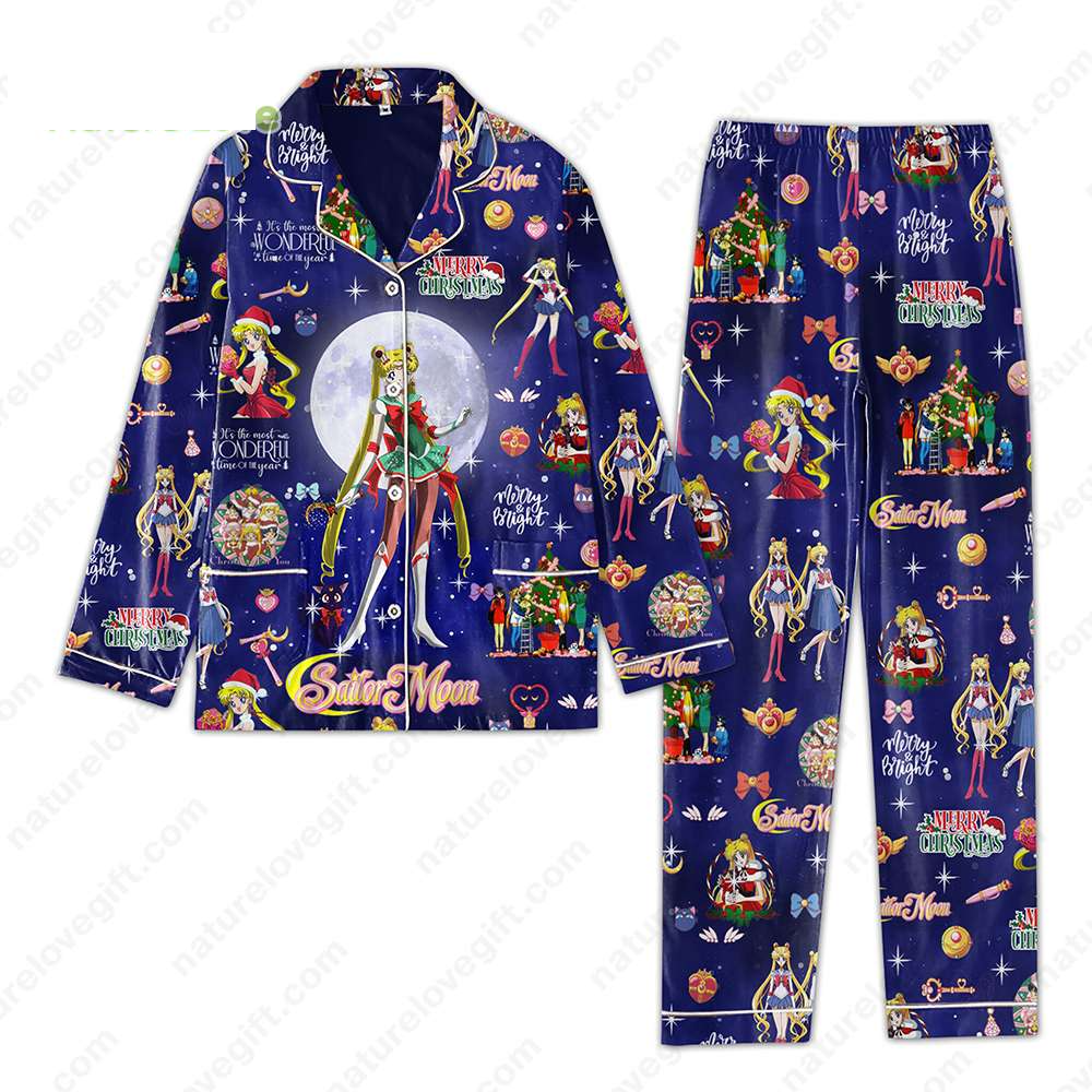 Sailor Moon Cosmos Pajamas Set Pretty Guardian Anime Pajama For ...