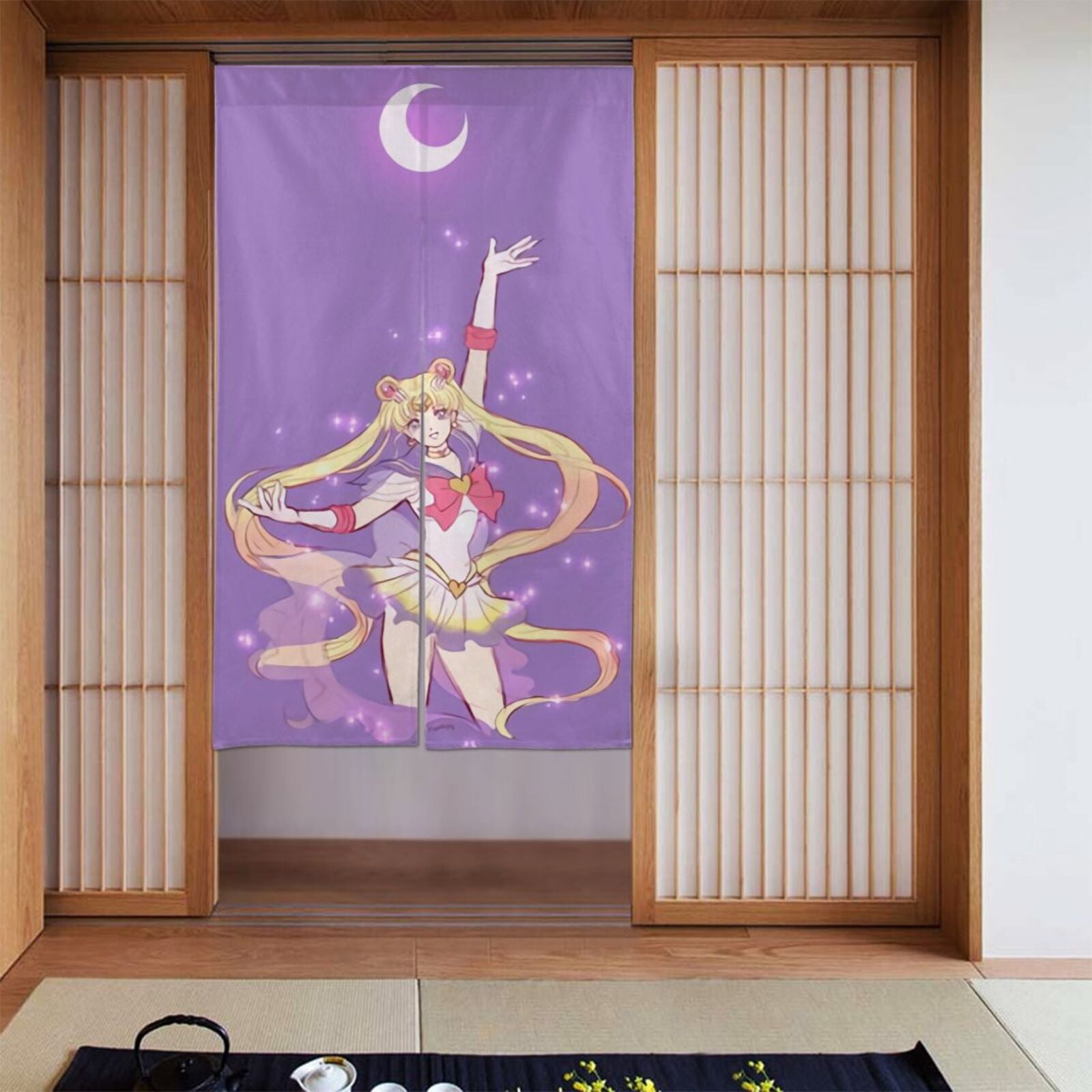 Sailor Moon Custom Funny Photo Doorway Curtain, Customized Personalized ...