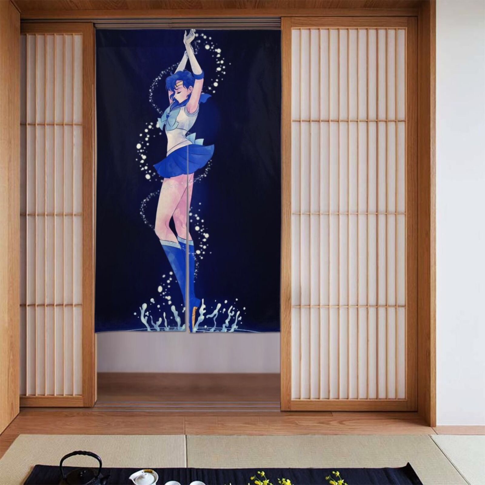 Sailor Moon Custom Funny Photo Doorway Curtain, Customized Personalized ...