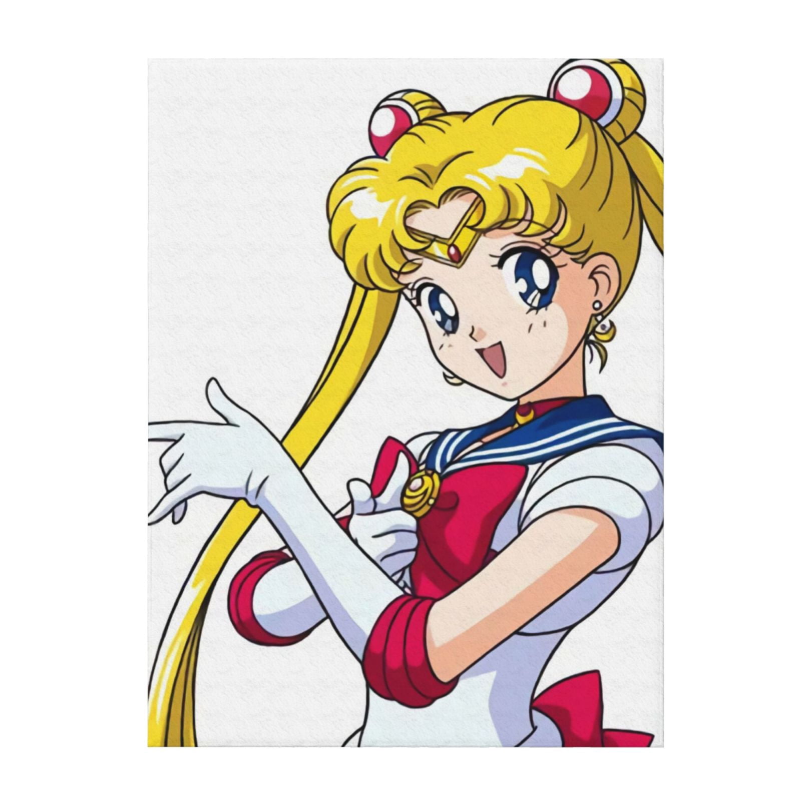 Sailor Moon Plush Throw Blanket Super Soft Wool Blanket, Sofa And Bed ...