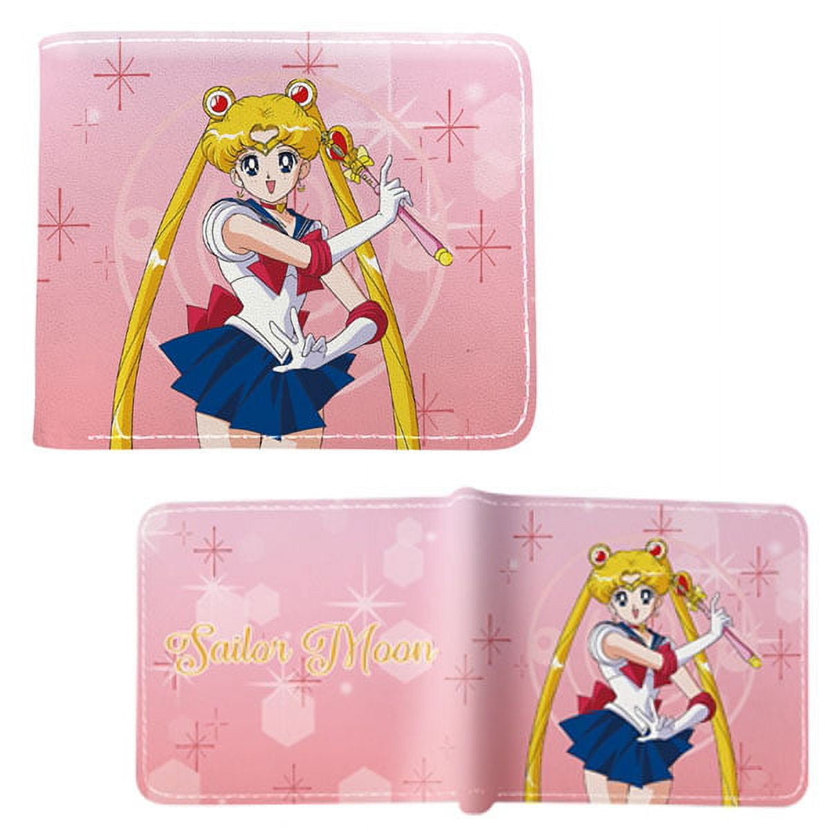 Sailor Moon Style A - Sailor Moon 4x5" Bi-Fold Wallet - Walmart.com