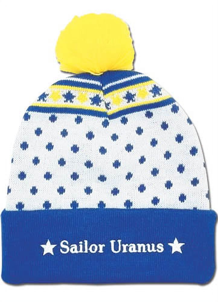 Sailor Moon Uranus Anime Blue & White Beanie Hat GE-32357 - Walmart.com