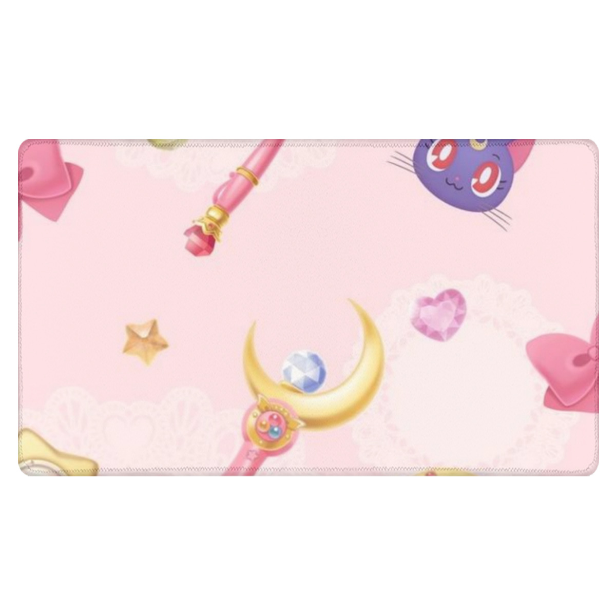 Sailor Moon24*14in Genshin Impact Comfortable Mouse Pad Gaming Mouse Mat Cute with animation ...