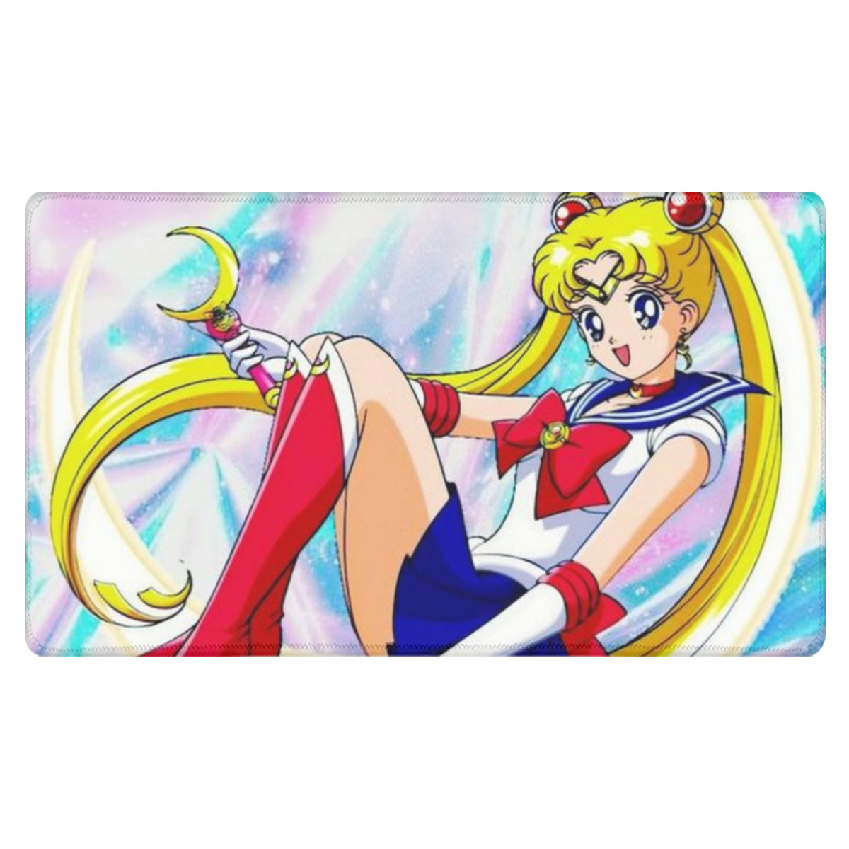 Sailor Moon24*14in Genshin Impact Comfortable Mouse Pad Gaming Mouse Mat Cute with animation ...