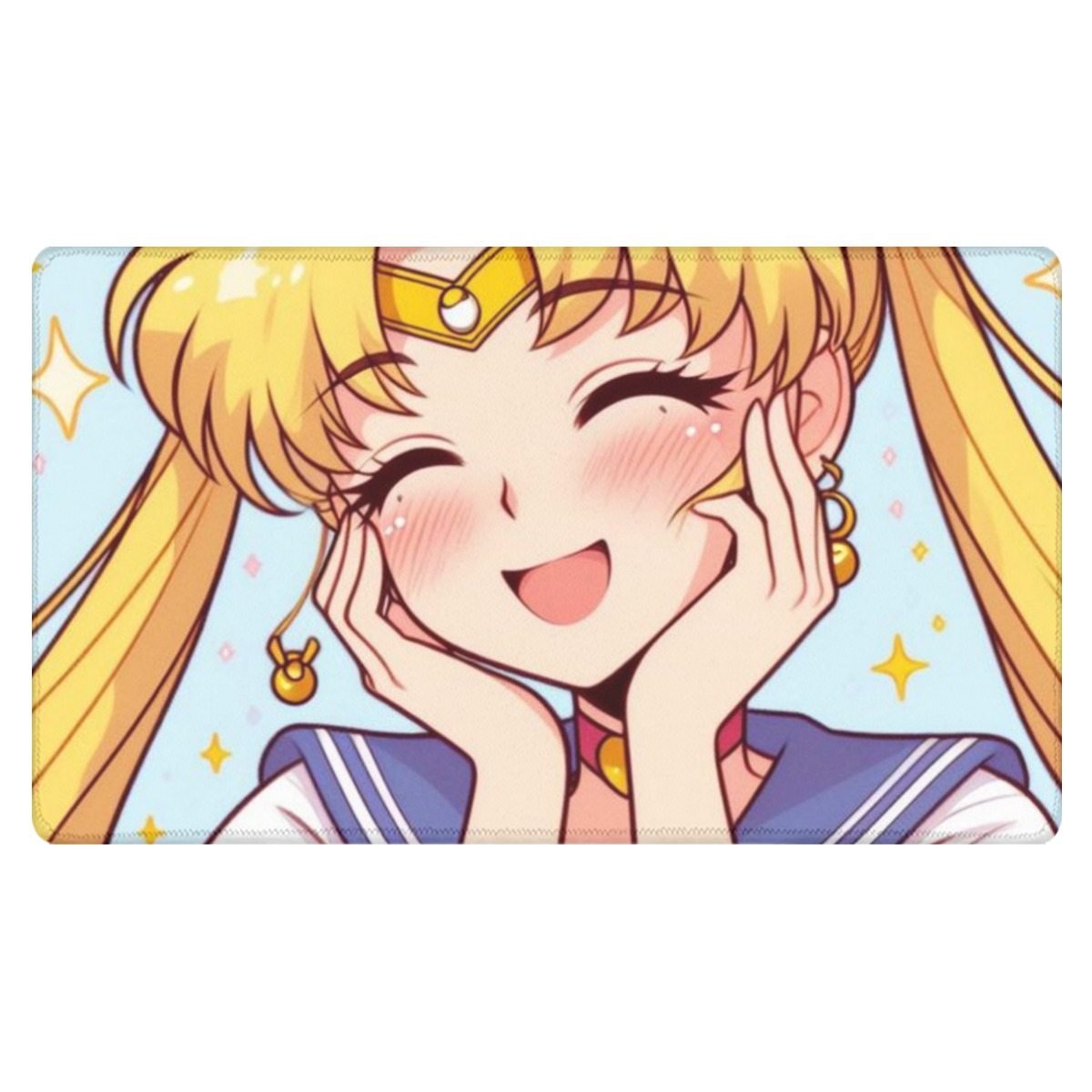 Sailor Moon24*14in Genshin Impact Comfortable Mouse Pad Gaming Mouse Mat Cute with animation ...