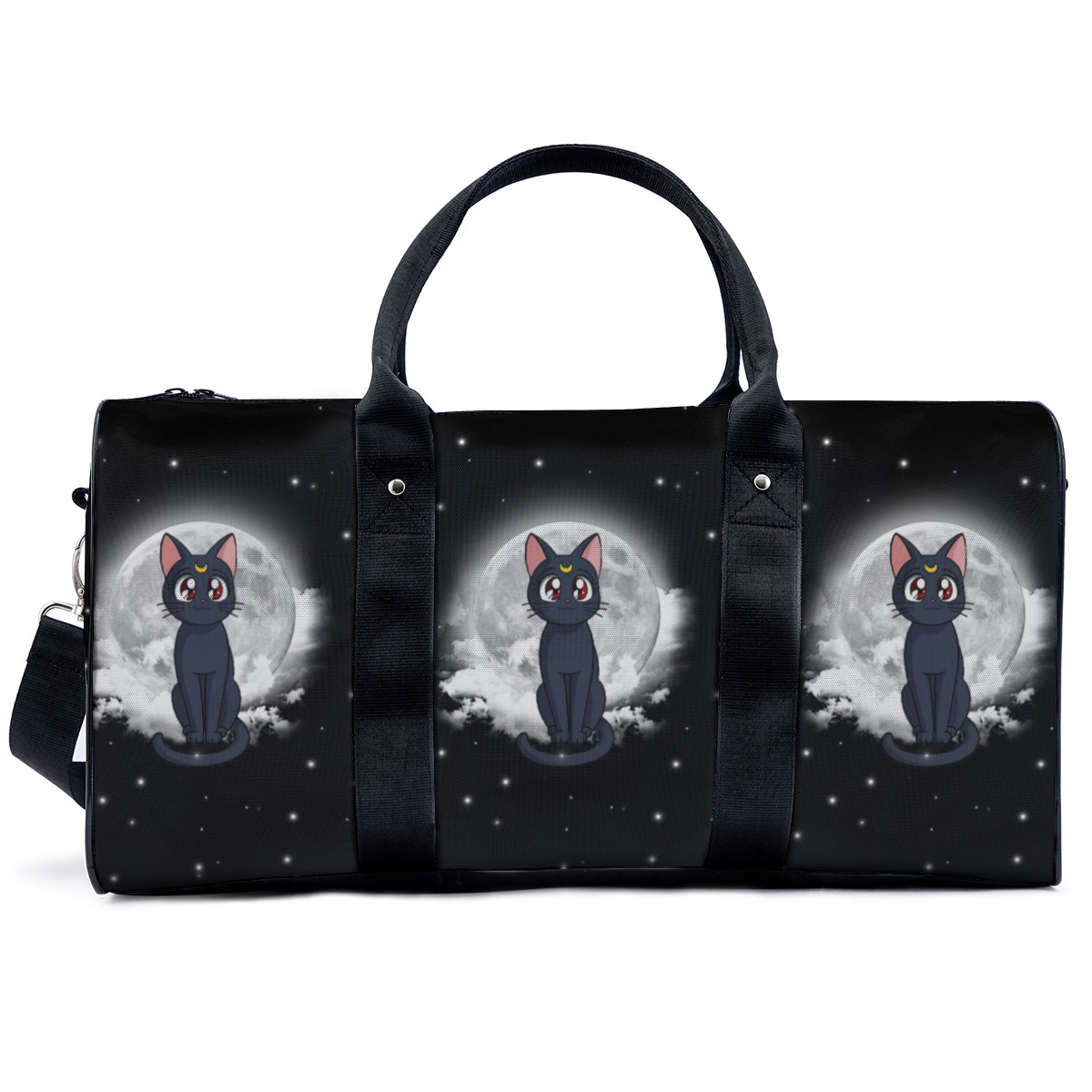 Sailor- MoonCartoon Travel Luggage Bag with Shoulder Strap Tote ...