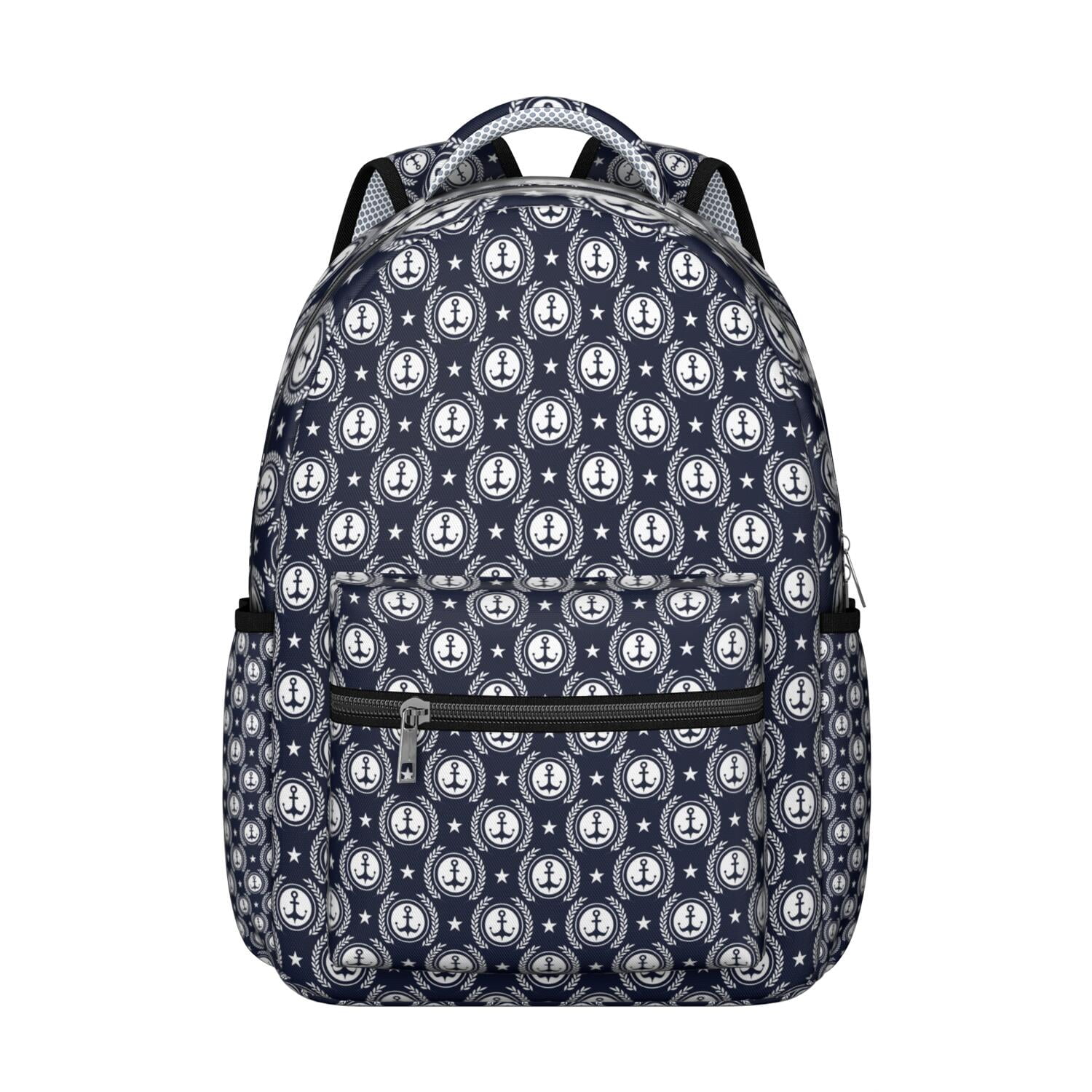 Sailor Nautical Waterproof Bookbag - Ergonomic School Backpack with ...