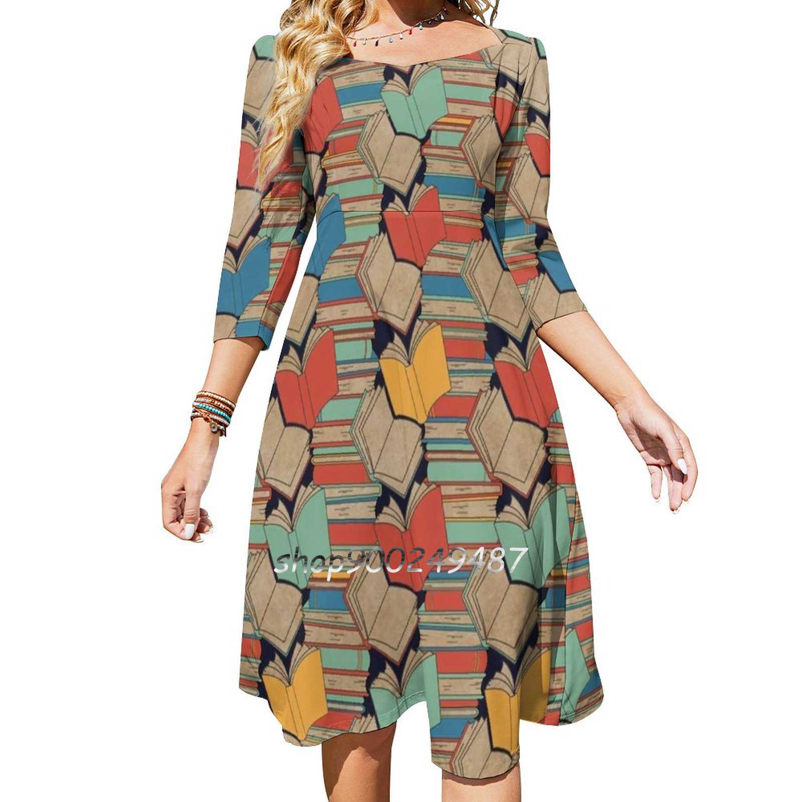 Sailor Stripes With Anchor Sweetheart Knot Flared Dress Fashion Design ...