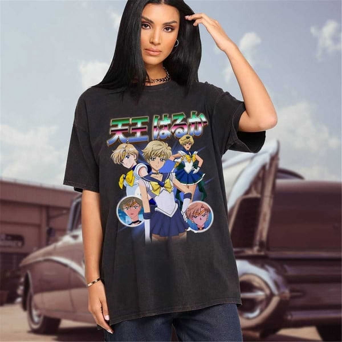 Sailor Uranus Shirt Vintage Sailor Moon Shirt Sailor Moon Anime Shirt ...