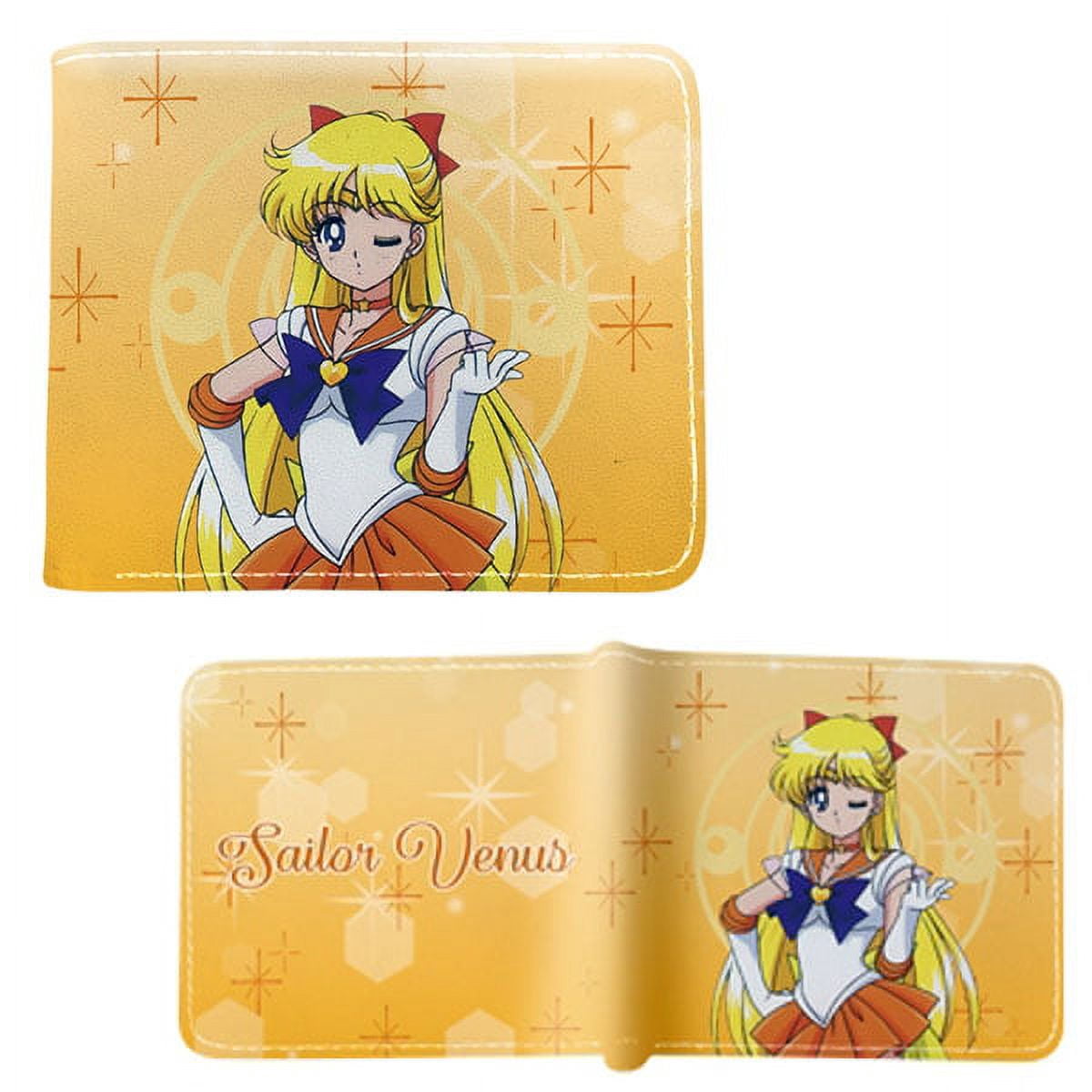 Sailor Venus Style A - Sailor Moon 4x5" Bi-Fold Wallet - Walmart.com
