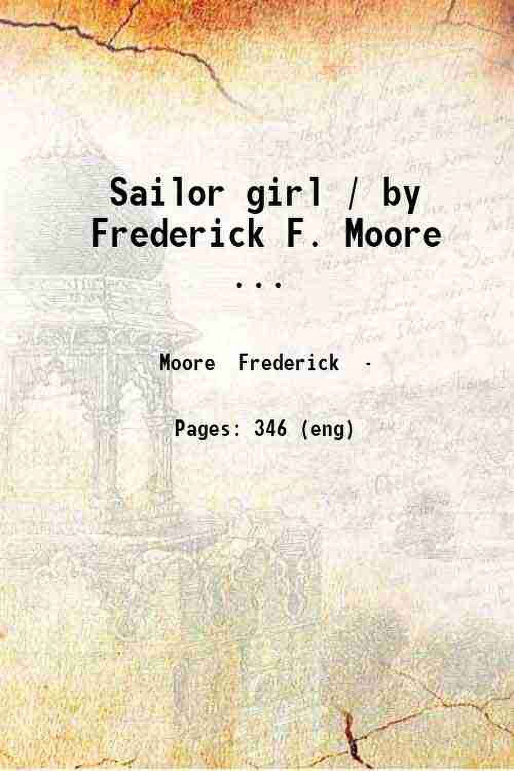 Sailor girl / by Frederick F. Moore ... 1920 - Walmart.com