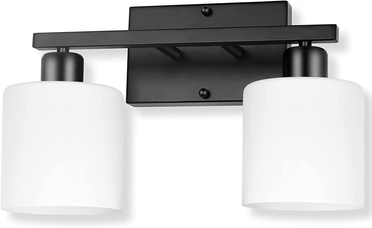Sailstar Bathroom Light Fixtures Over Mirror, Anti-Rust Matte Black ...