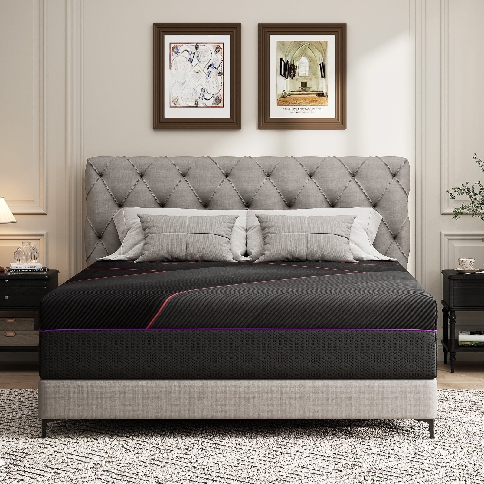 Sailvan Full Size Mattress, 12 Inch Memory Foam Mattress for Pressure ...