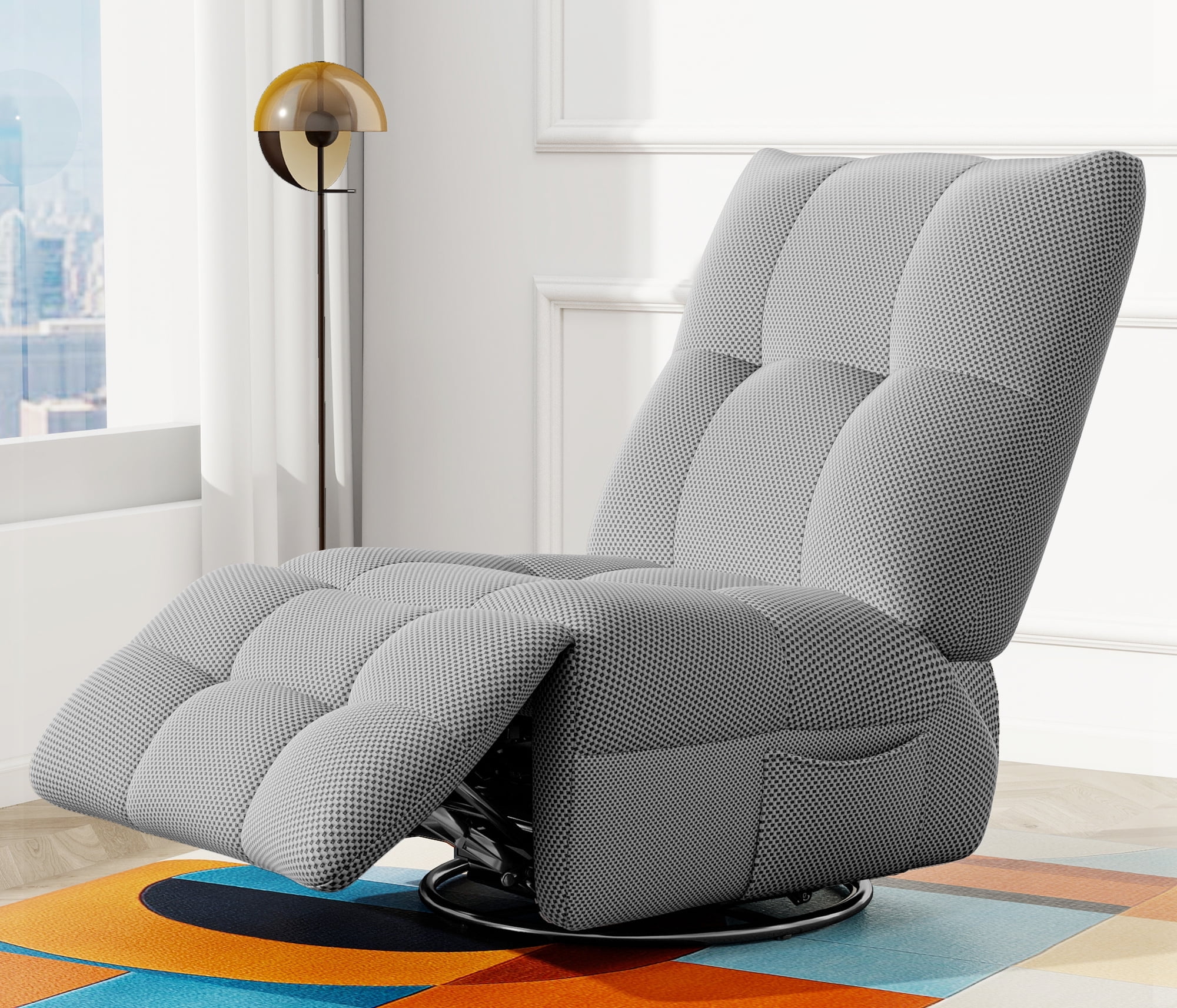 Sailvan Recliner Rocking Chair, Oversized Recliner Chair for Adults ...