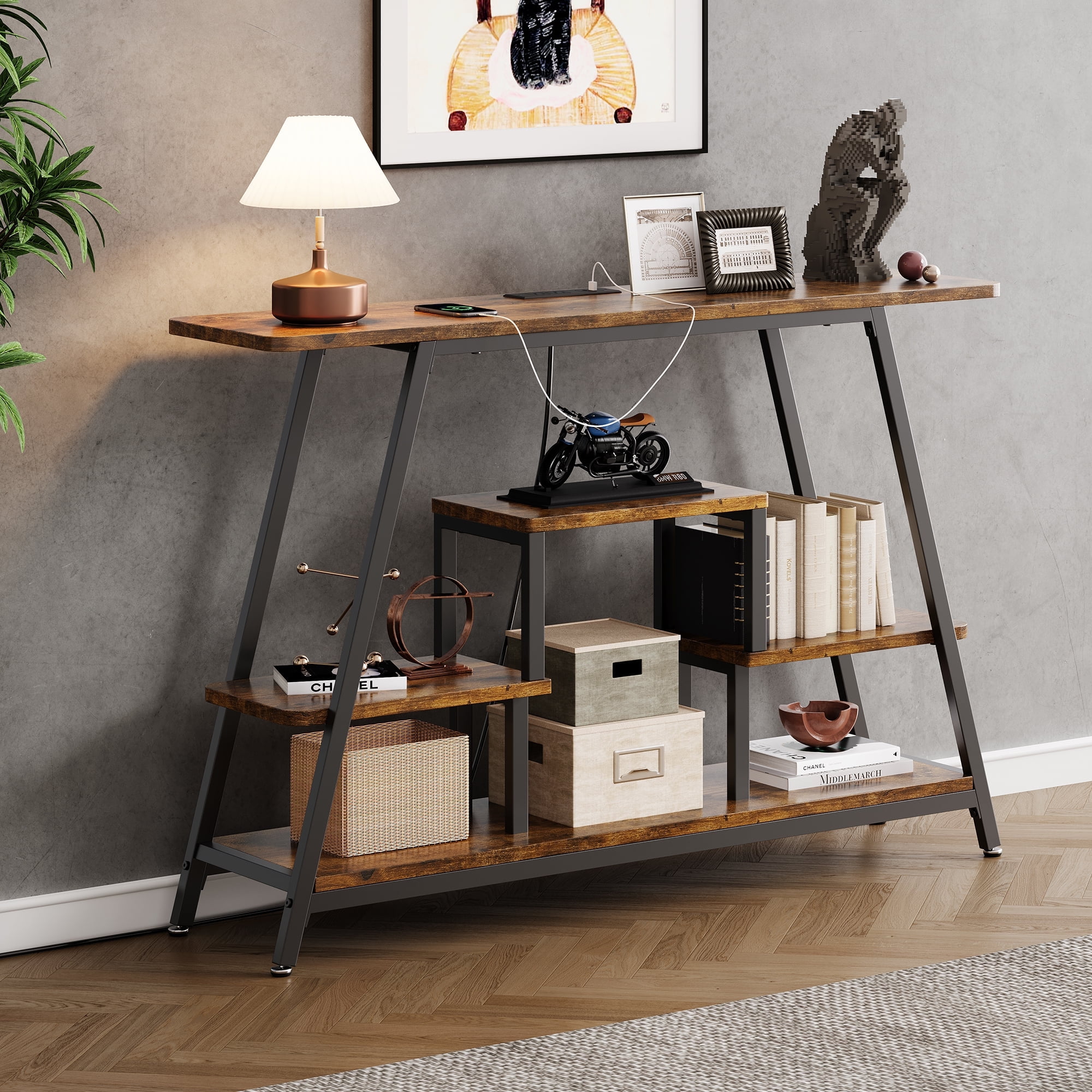 Sailvan 47.3" Console Table for Entry Way, Buffet Table Entryway Table ...