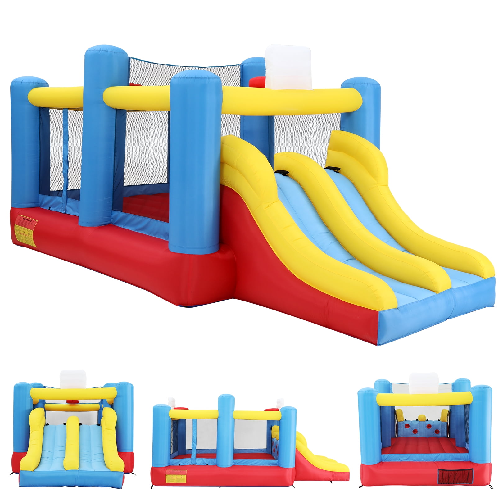 Sailvan Inflatable Bounce House, Indoor/Outdoor Bouncy House with ...