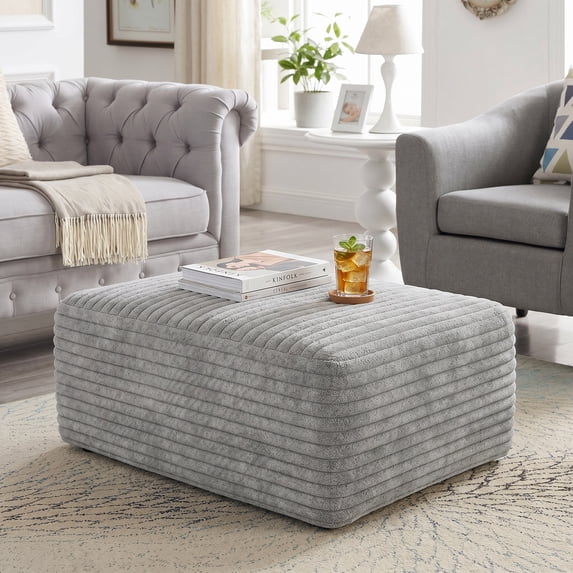 Sailvan Ottoman, Foot Stool Sofa Ottoman for Living Room & Bedroom, No ...