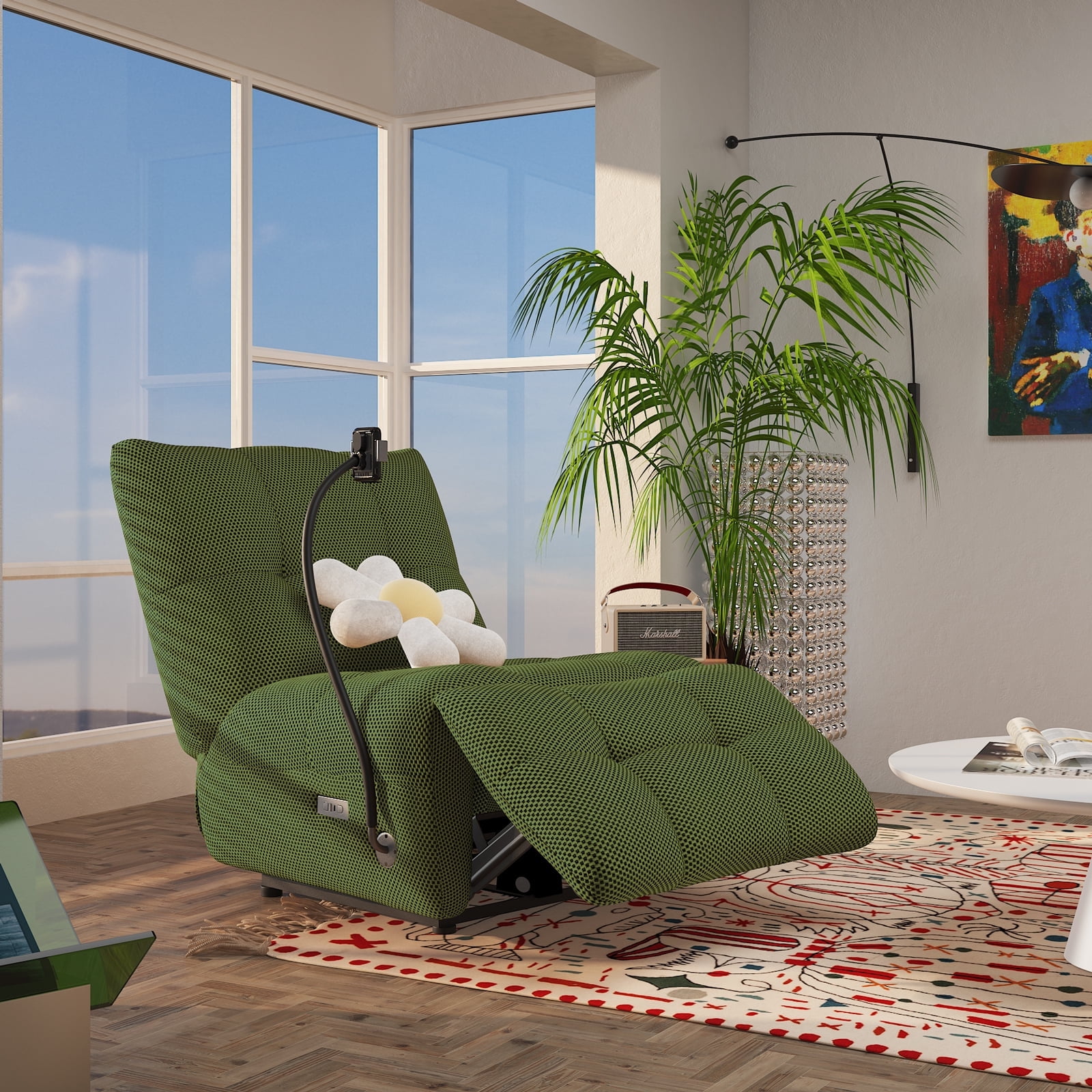 Sailvan Power Recliner Chair, Oversized Reclining Chair with Wireless ...