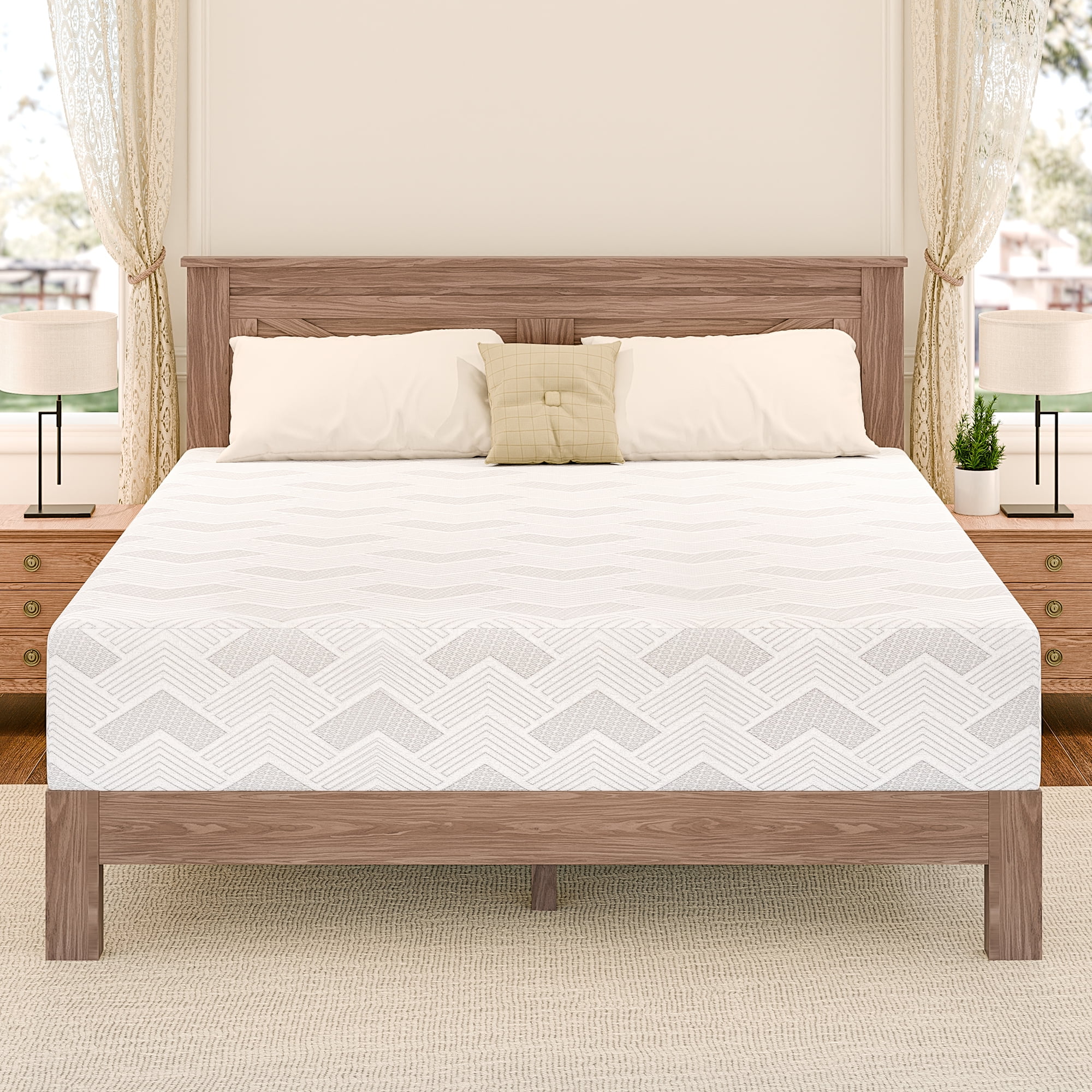 Sailvan Queen Mattress, 12 Inch Queen size Mattress in a Box , Gel ...